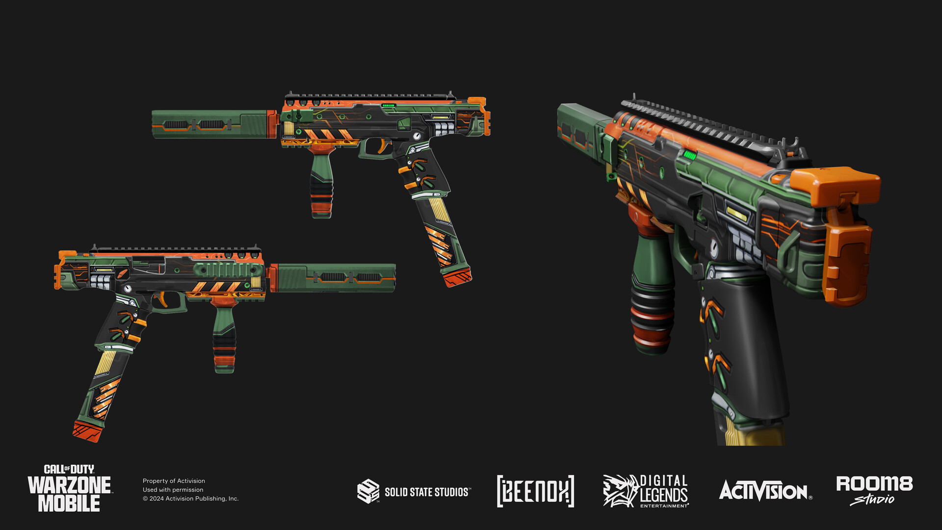 Room 8 Studio - Portfolio - Weapons Concept Art (Call of Duty: Warzone ...