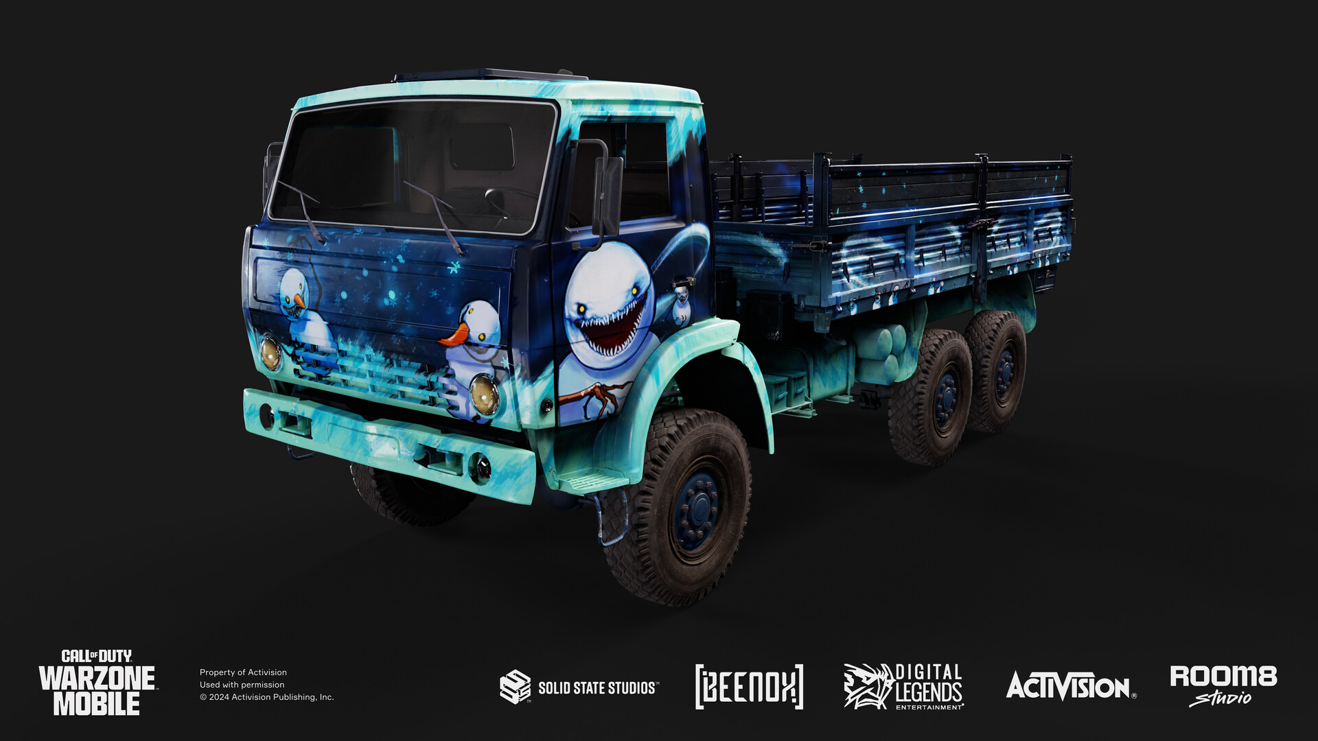 Room 8 Studio - Portfolio - Cargo Truck (Call of Duty: Warzone Mobile)