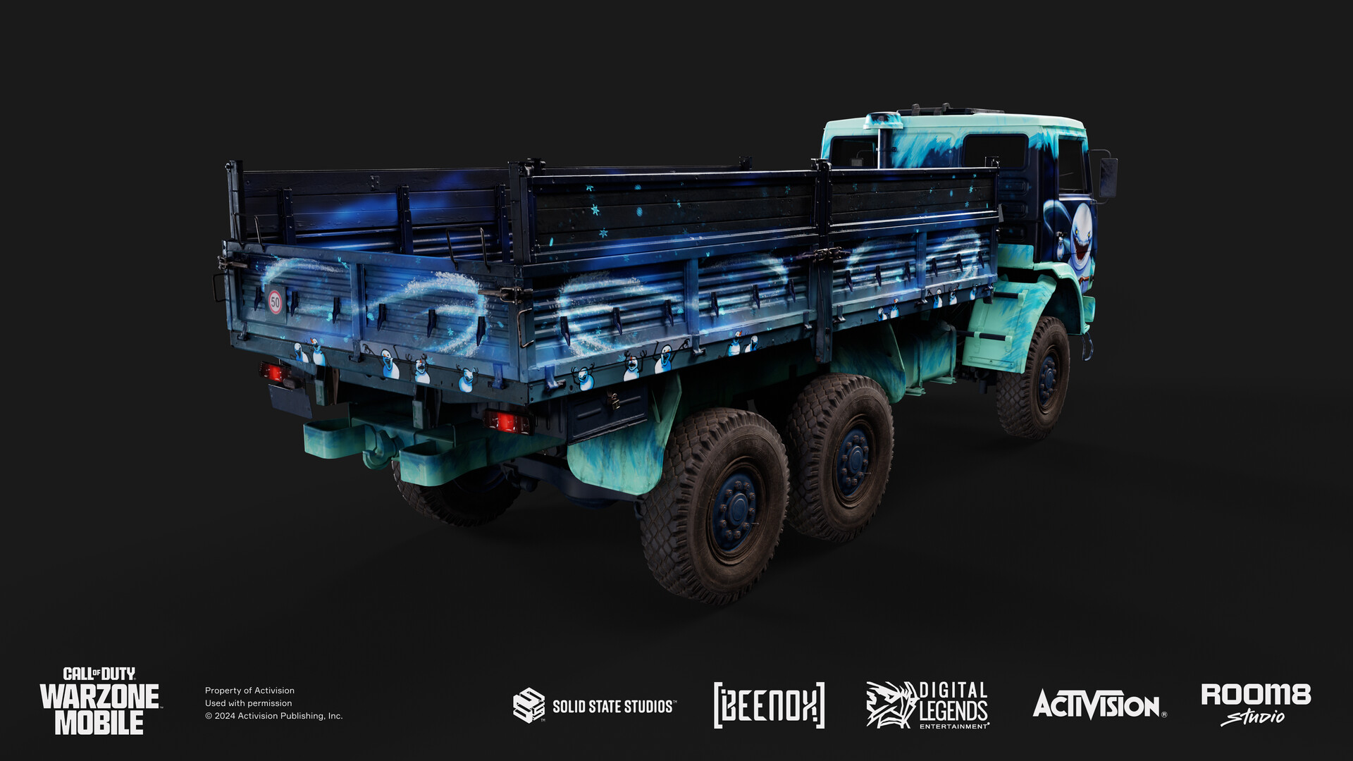 Room 8 Studio - Portfolio - Cargo Truck (Call of Duty: Warzone Mobile)