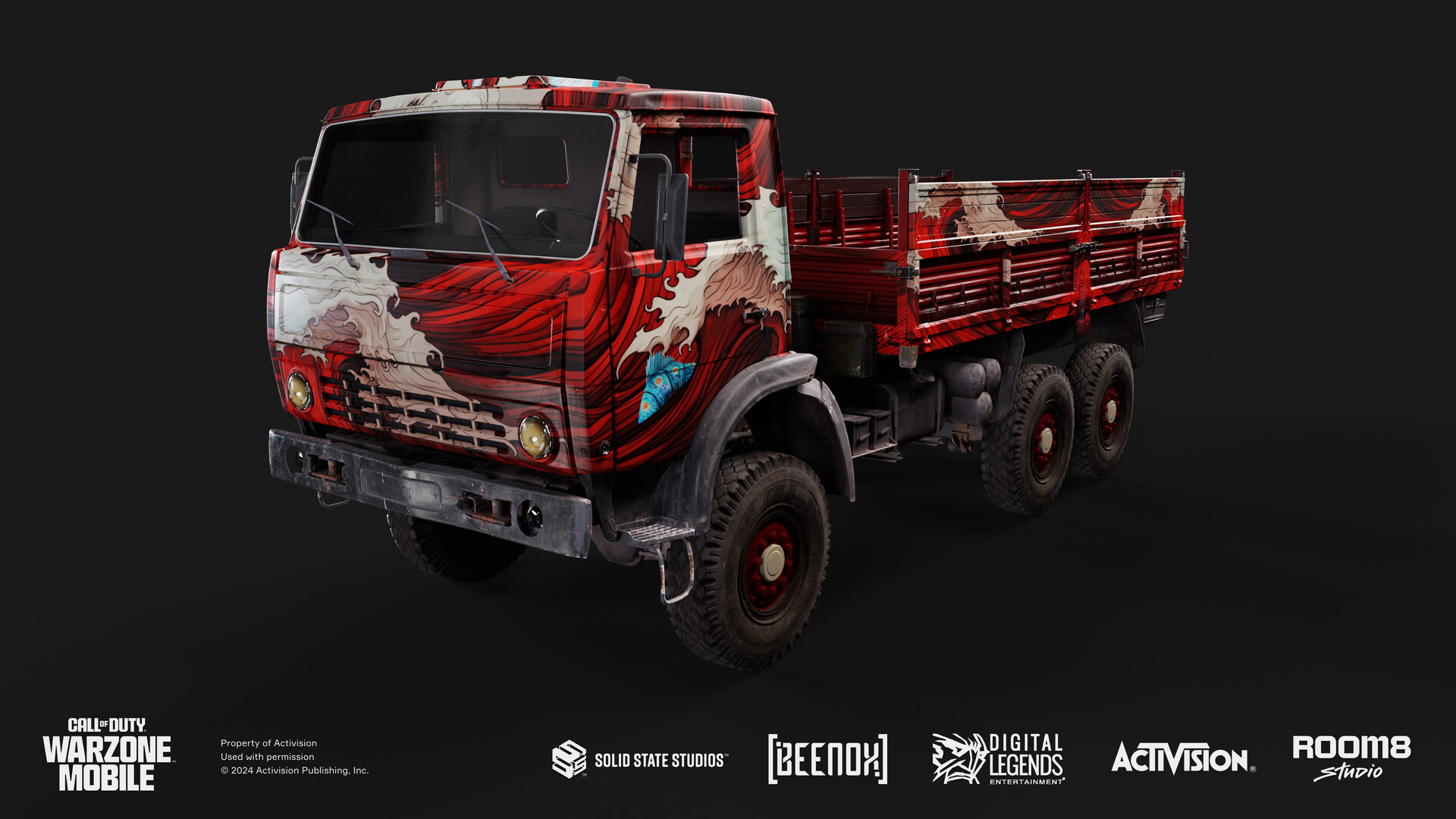 Room 8 Studio - Portfolio - Cargo Truck (Call of Duty: Warzone Mobile)