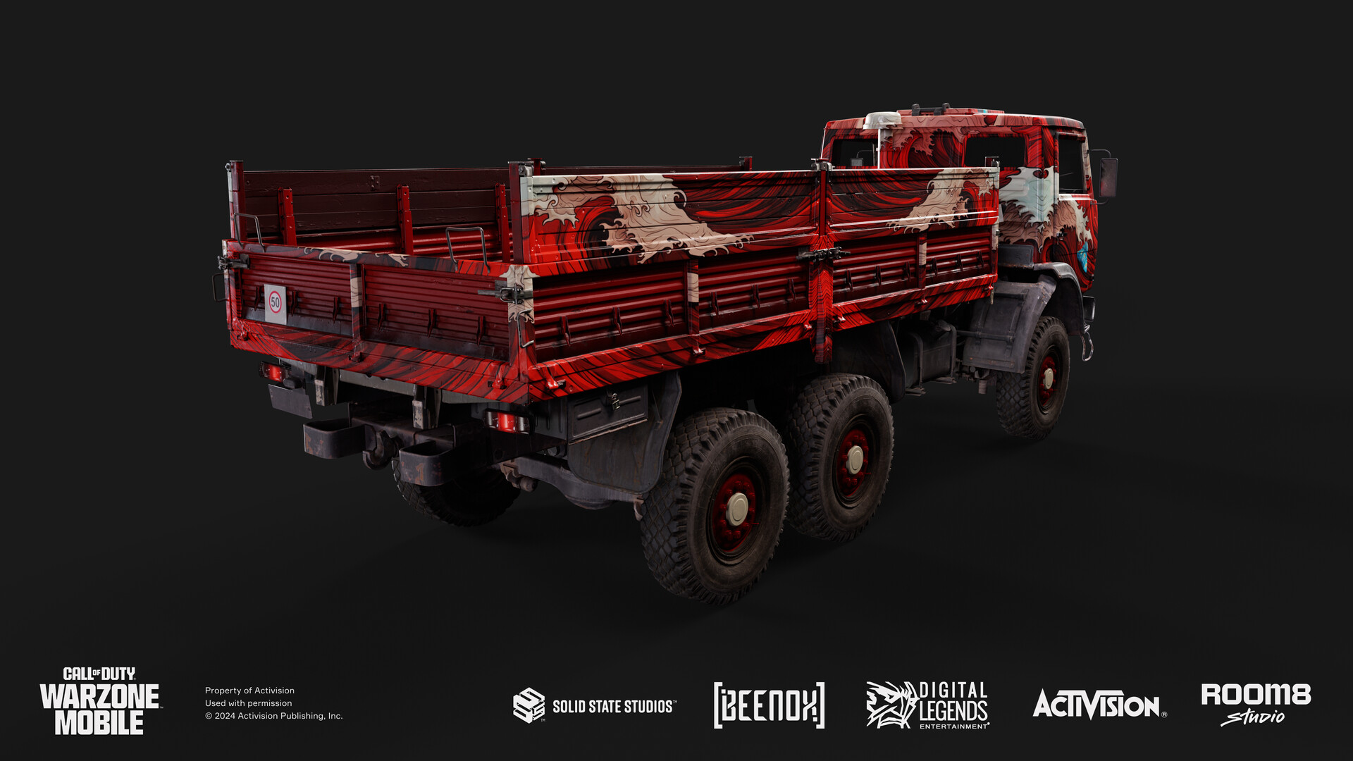 Room 8 Studio - Portfolio - Cargo Truck (Call of Duty: Warzone Mobile)