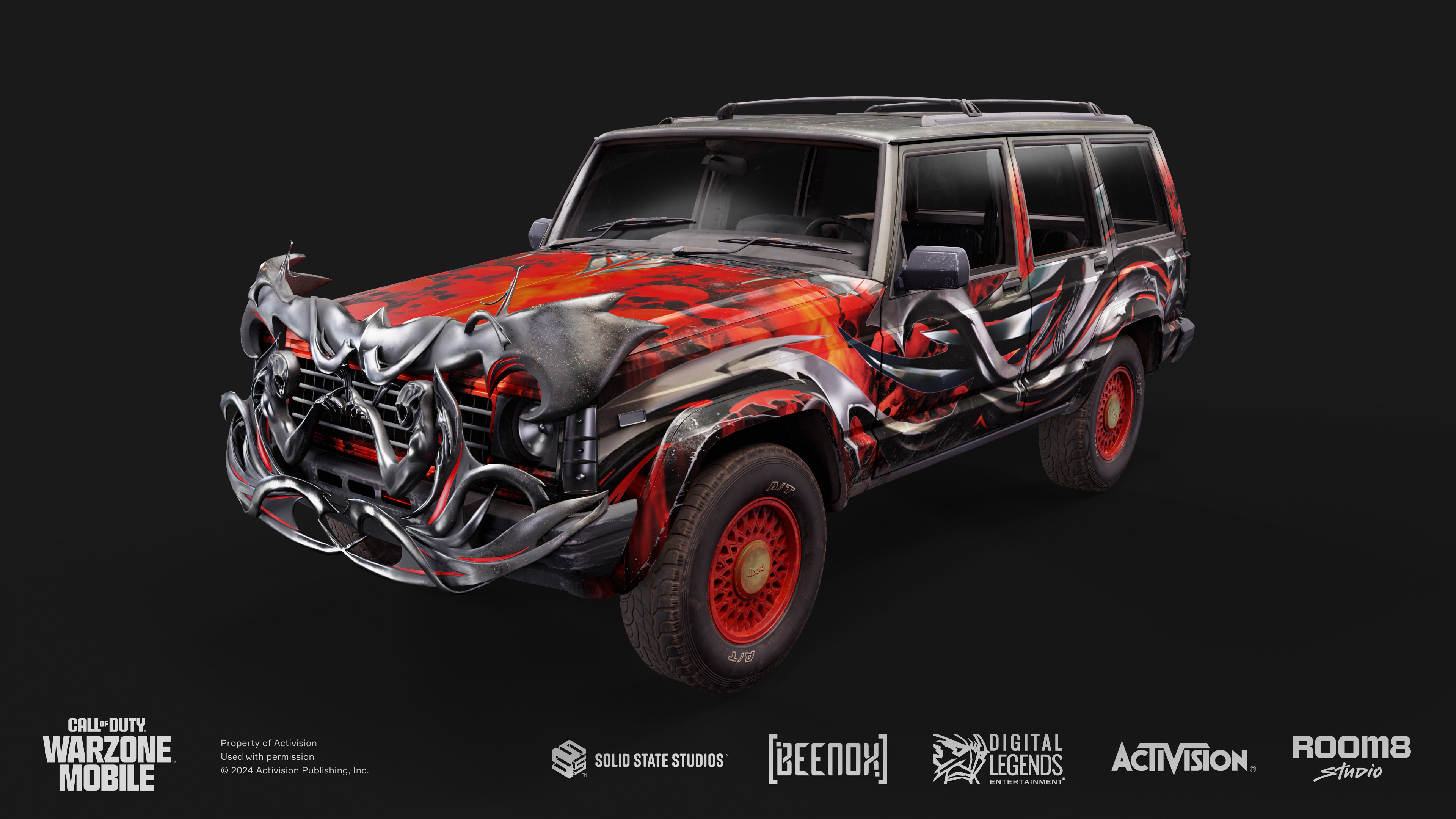 Room 8 Studio - Portfolio - SUV 1995 (Call of Duty: Warzone Mobile)