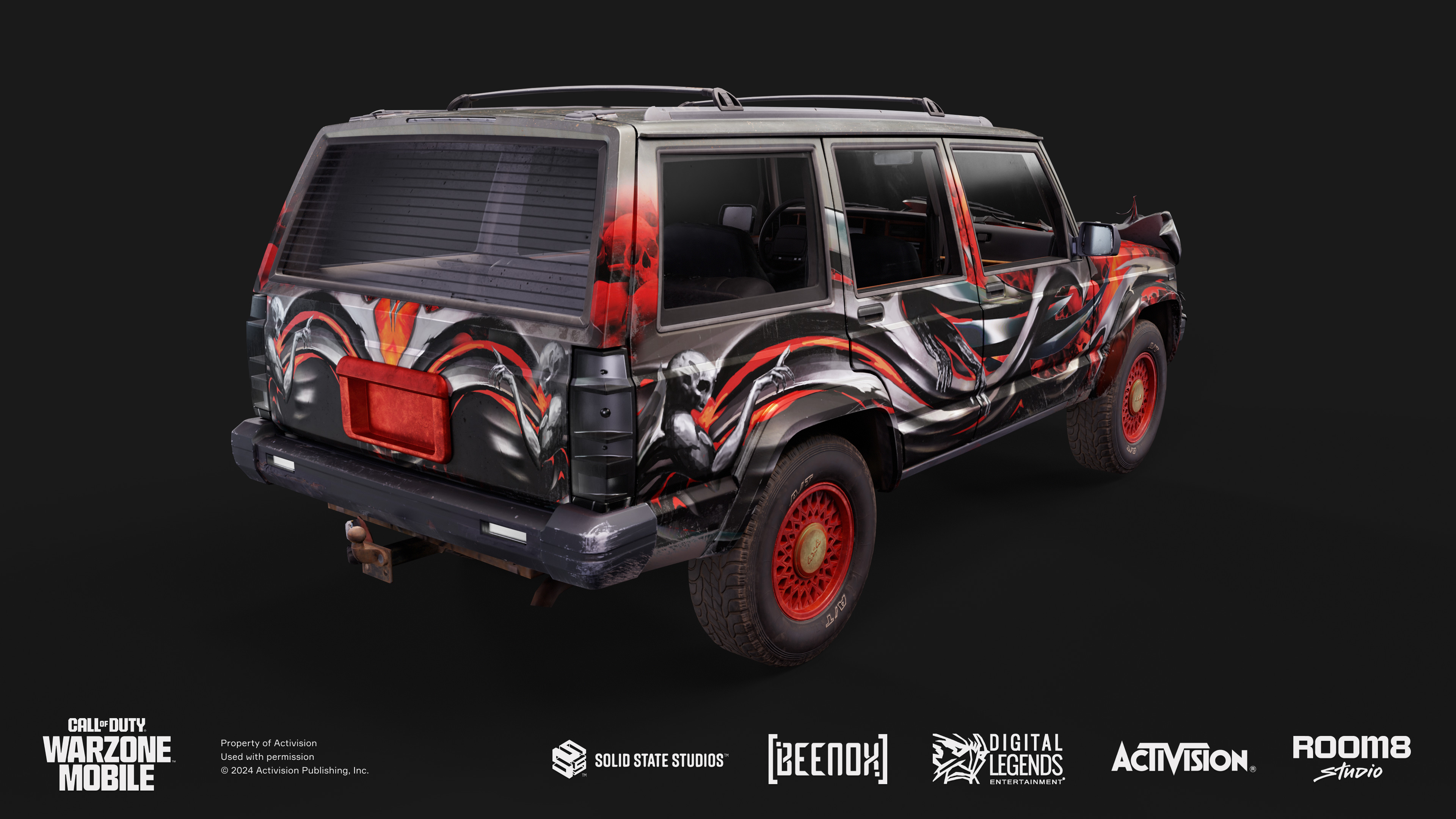 Room 8 Studio - Portfolio - SUV 1995 (Call of Duty: Warzone Mobile)