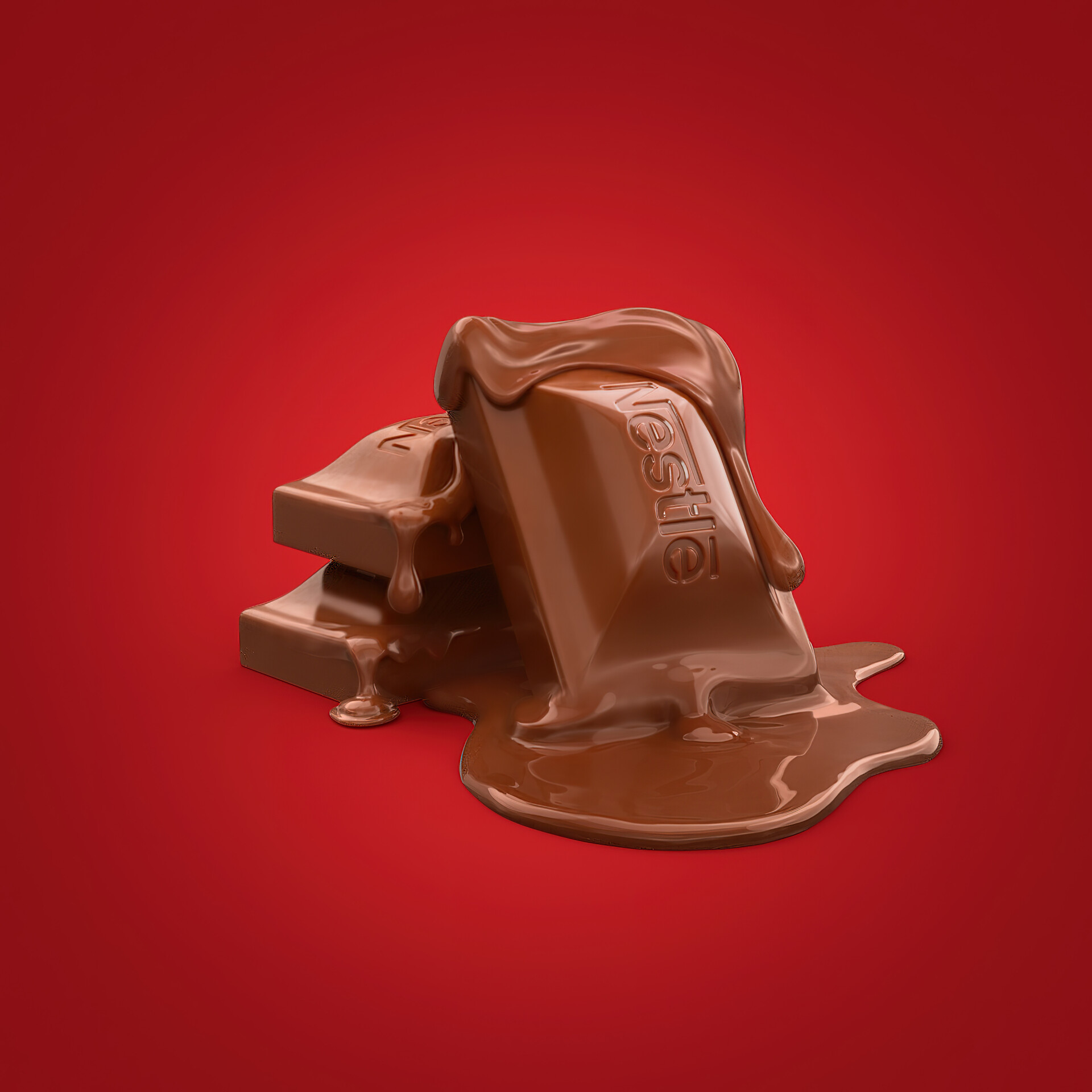 ArtStation - Nestle chocolate cubes