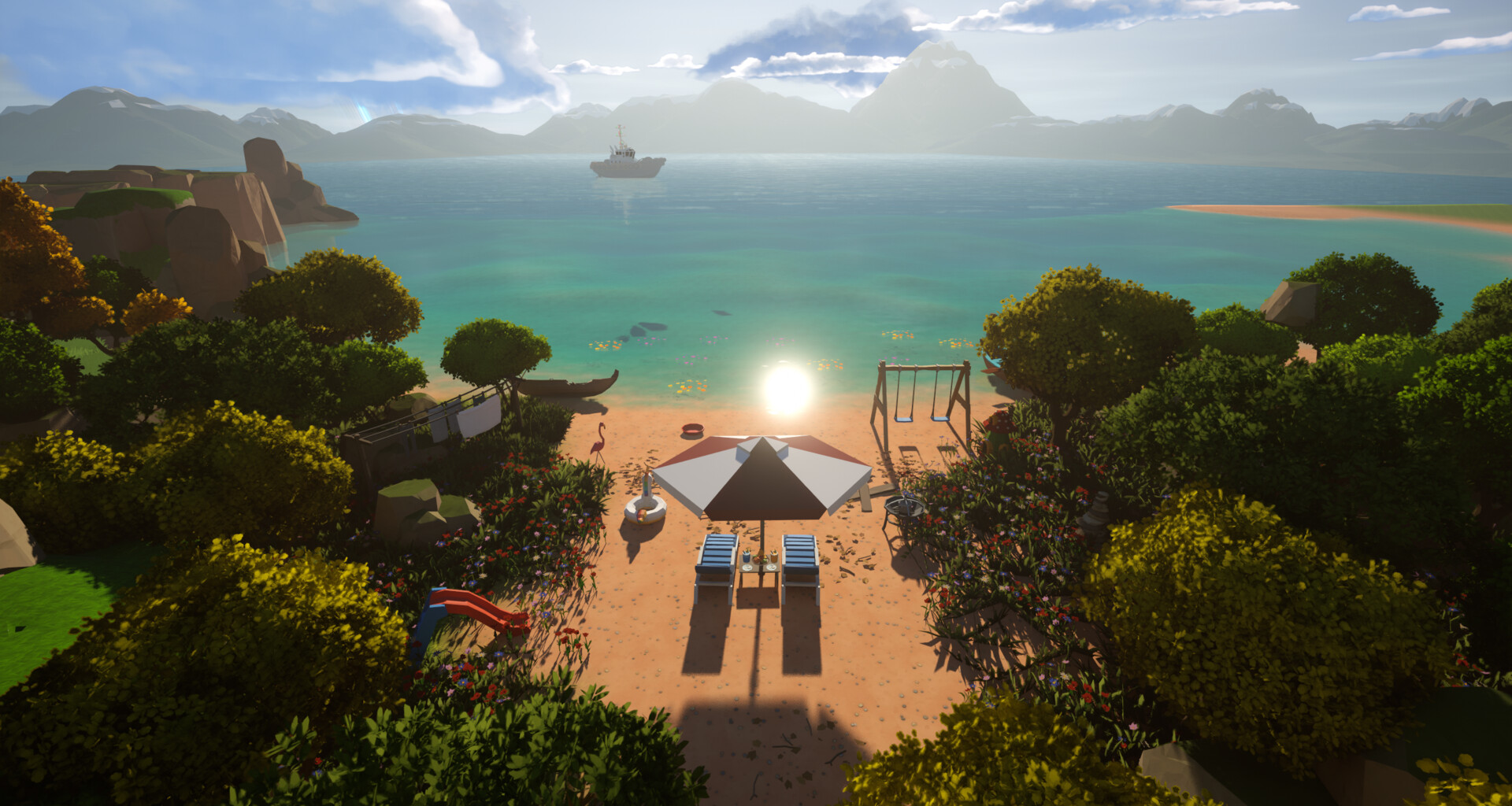 ArtStation - Beach Scene