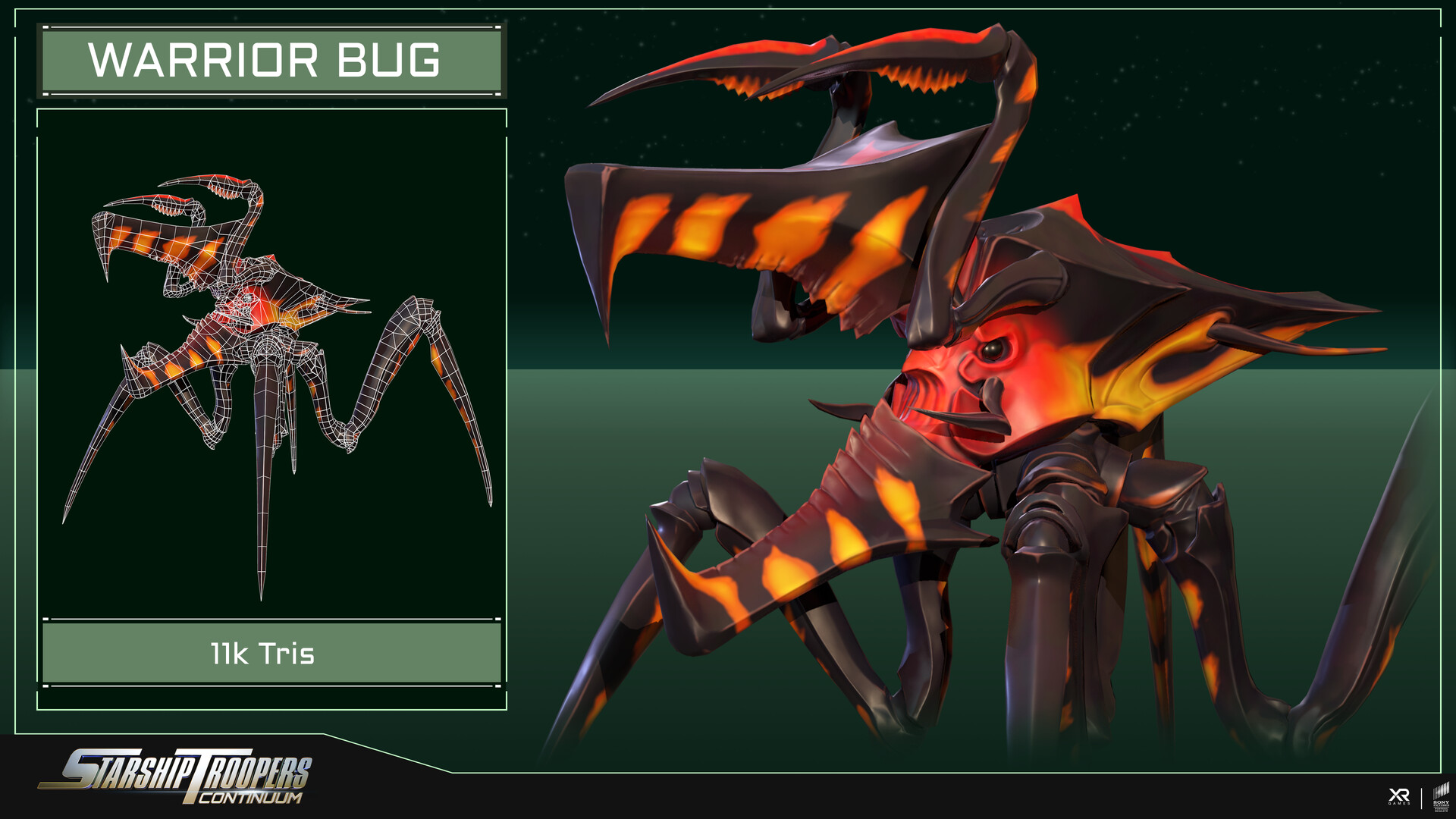 Starship Troopers Bugs List