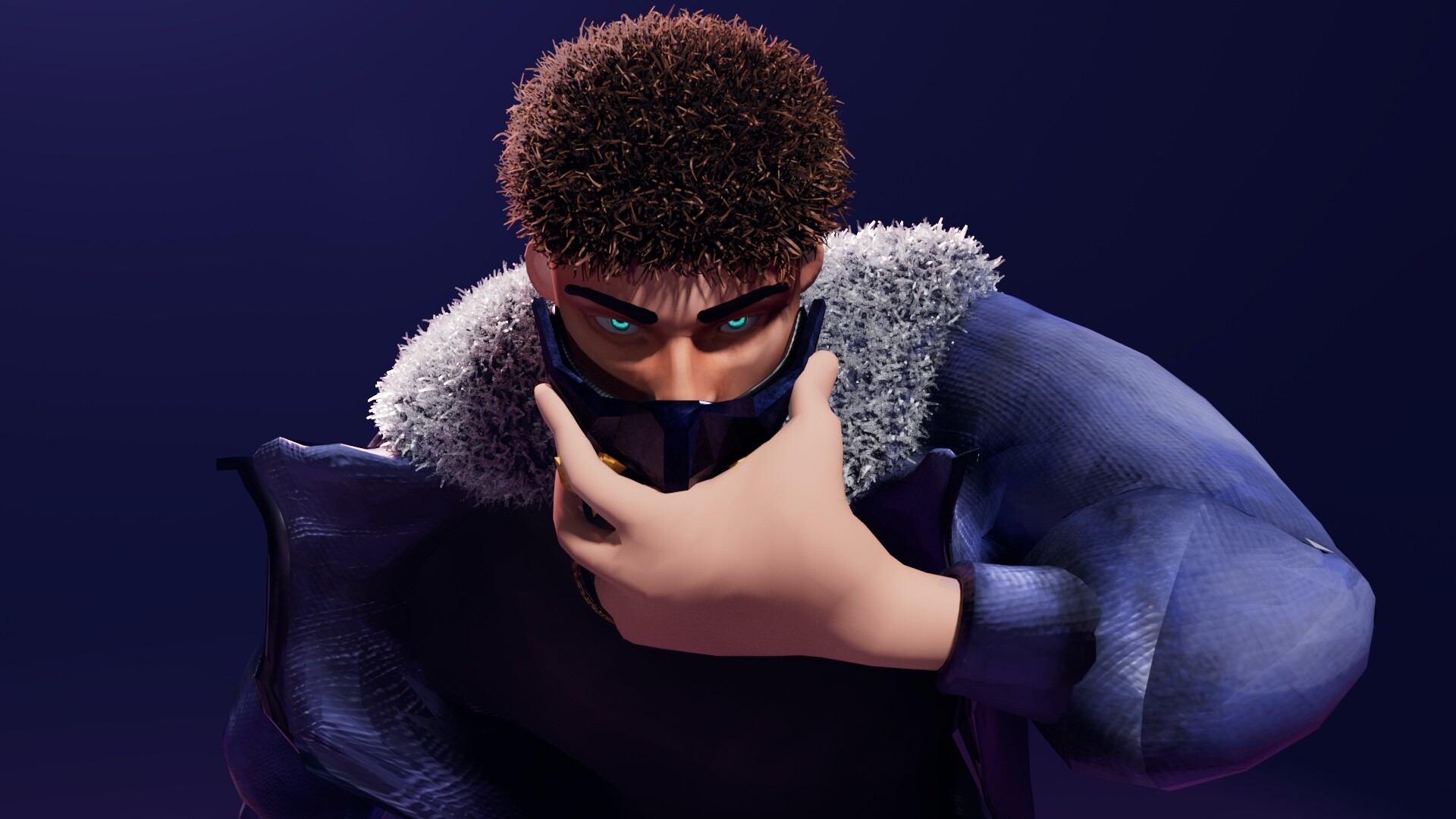 ArtStation - Andy Character Model (Arnold Render)