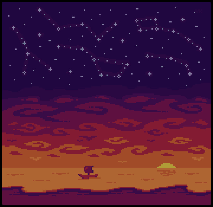 ArtStation - Starry Sunset
