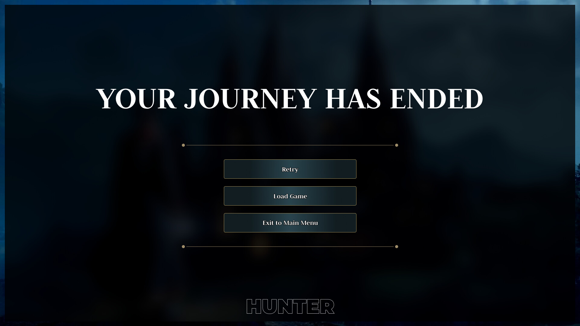 ArtStation - Death Screen
