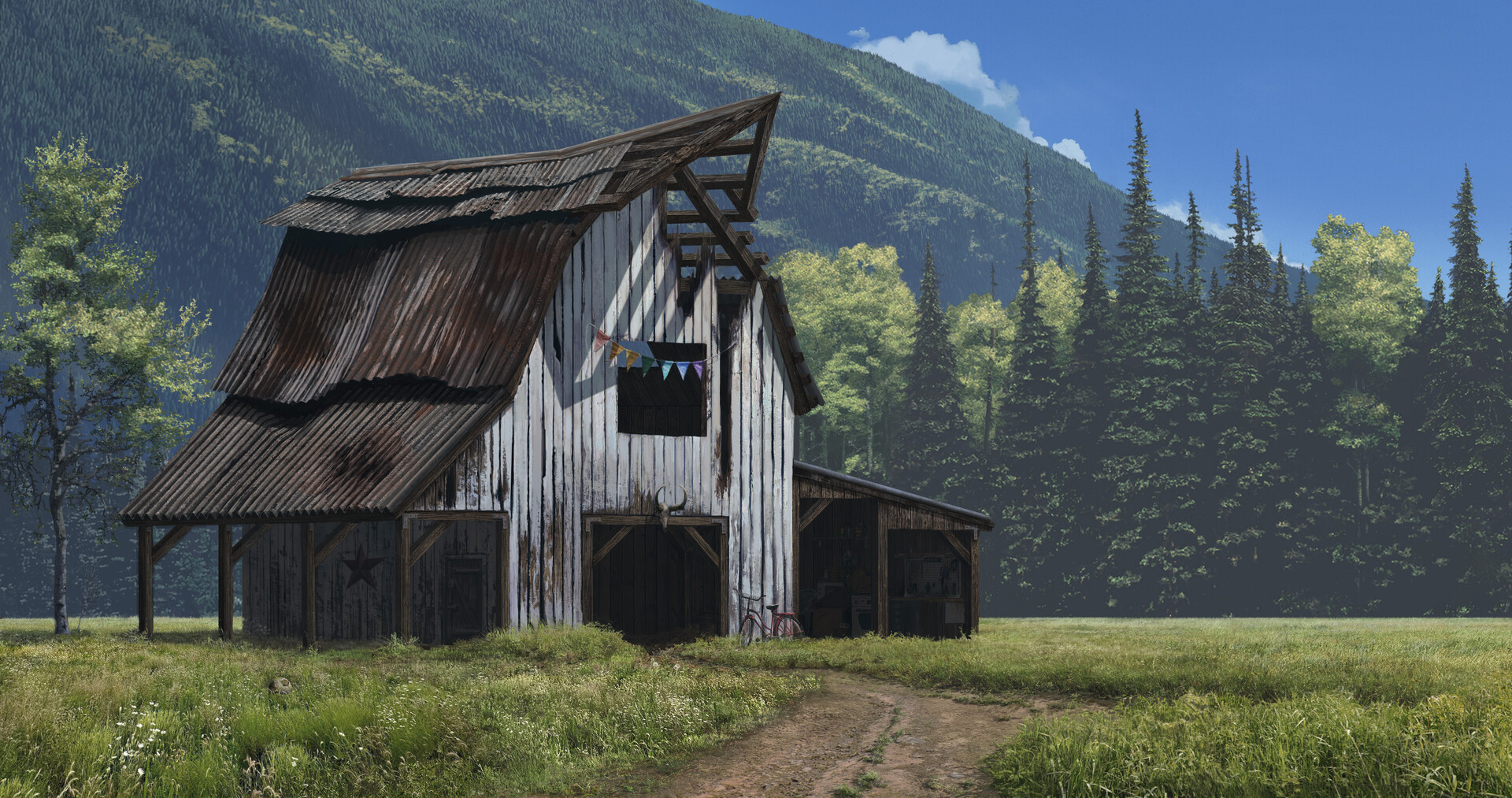ArtStation - Summer in Montana