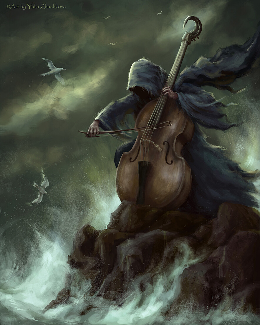 ArtStation - Stormbringer - Cover Album Illustration For Metal Band ...