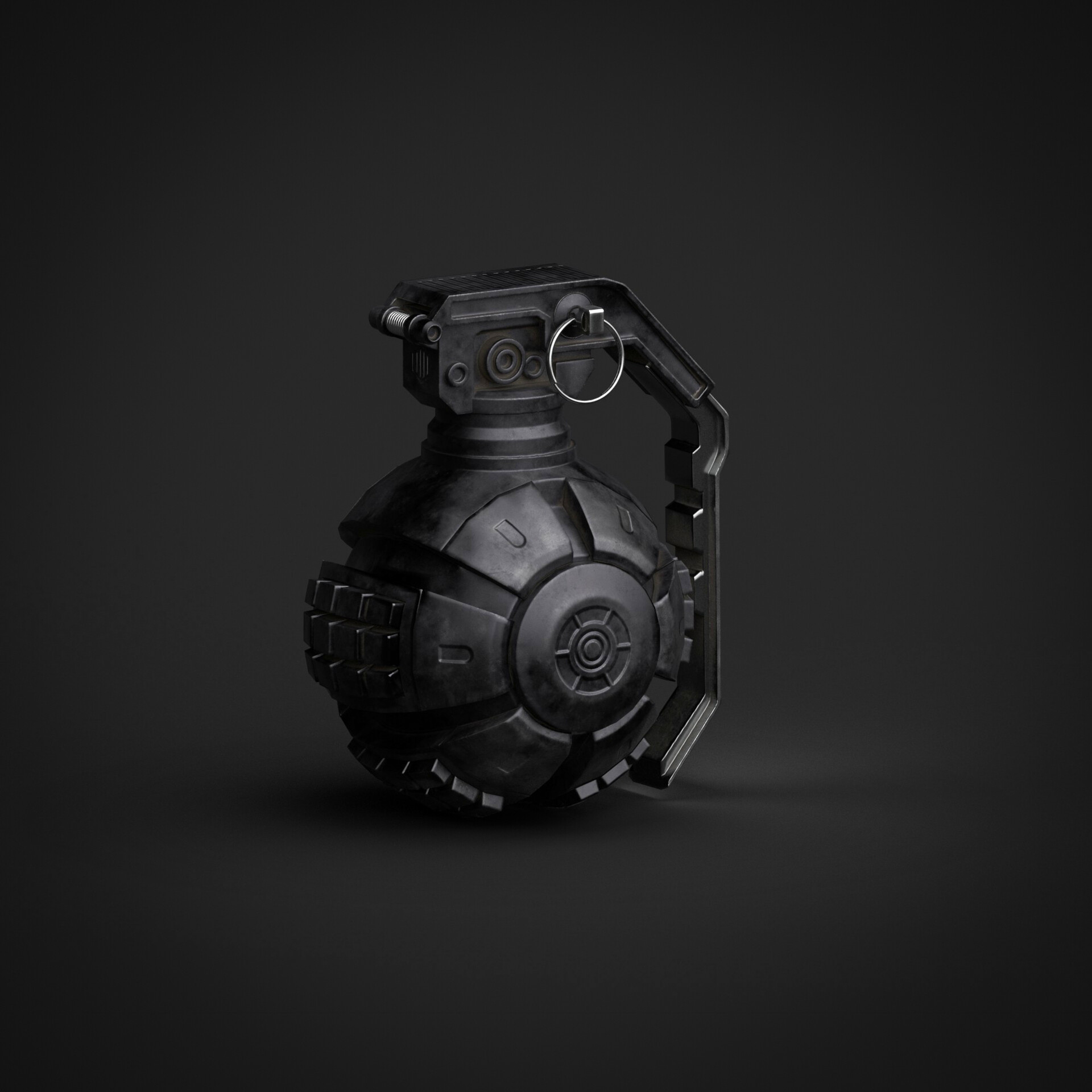 ArtStation - Grenade game prop