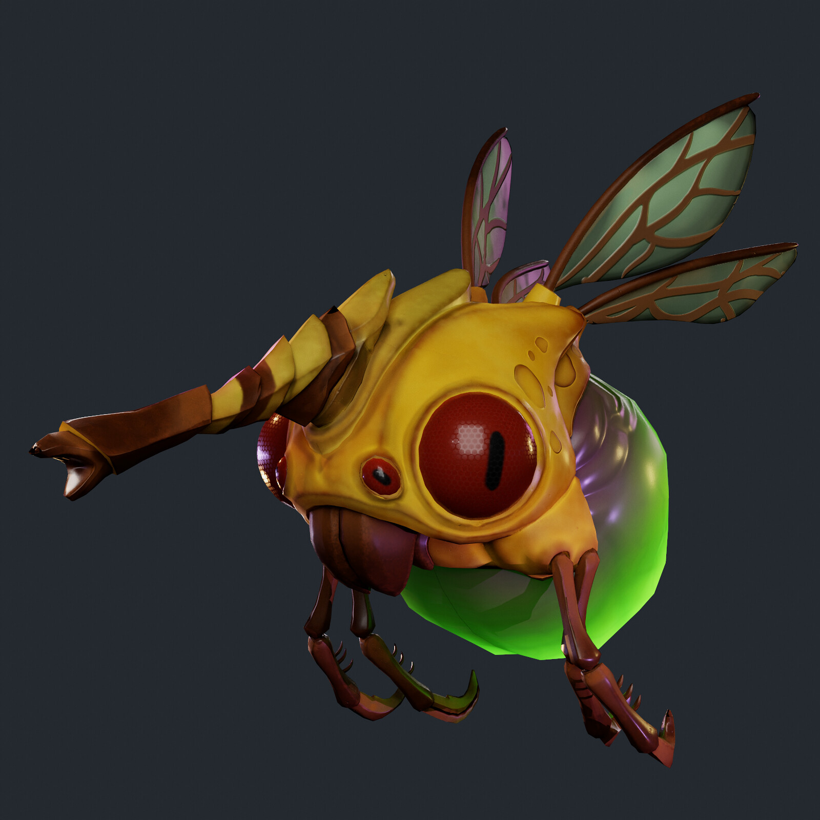 ArtStation - Wasp Unicroïd Ratchet and Clank Fan Art