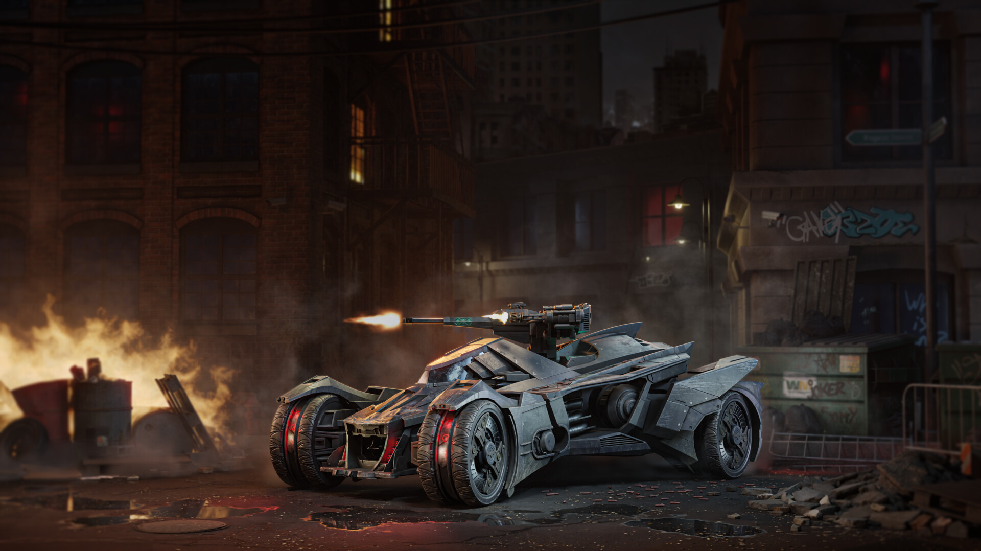 ArtStation - Batmobile Fan Art GAMEREADY