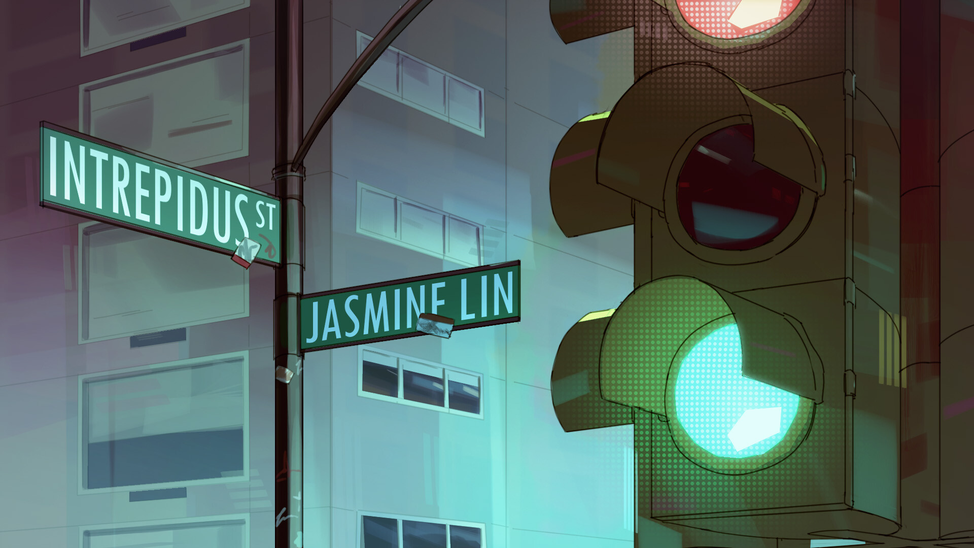 ArtStation - Intrepidus St Backgrounds