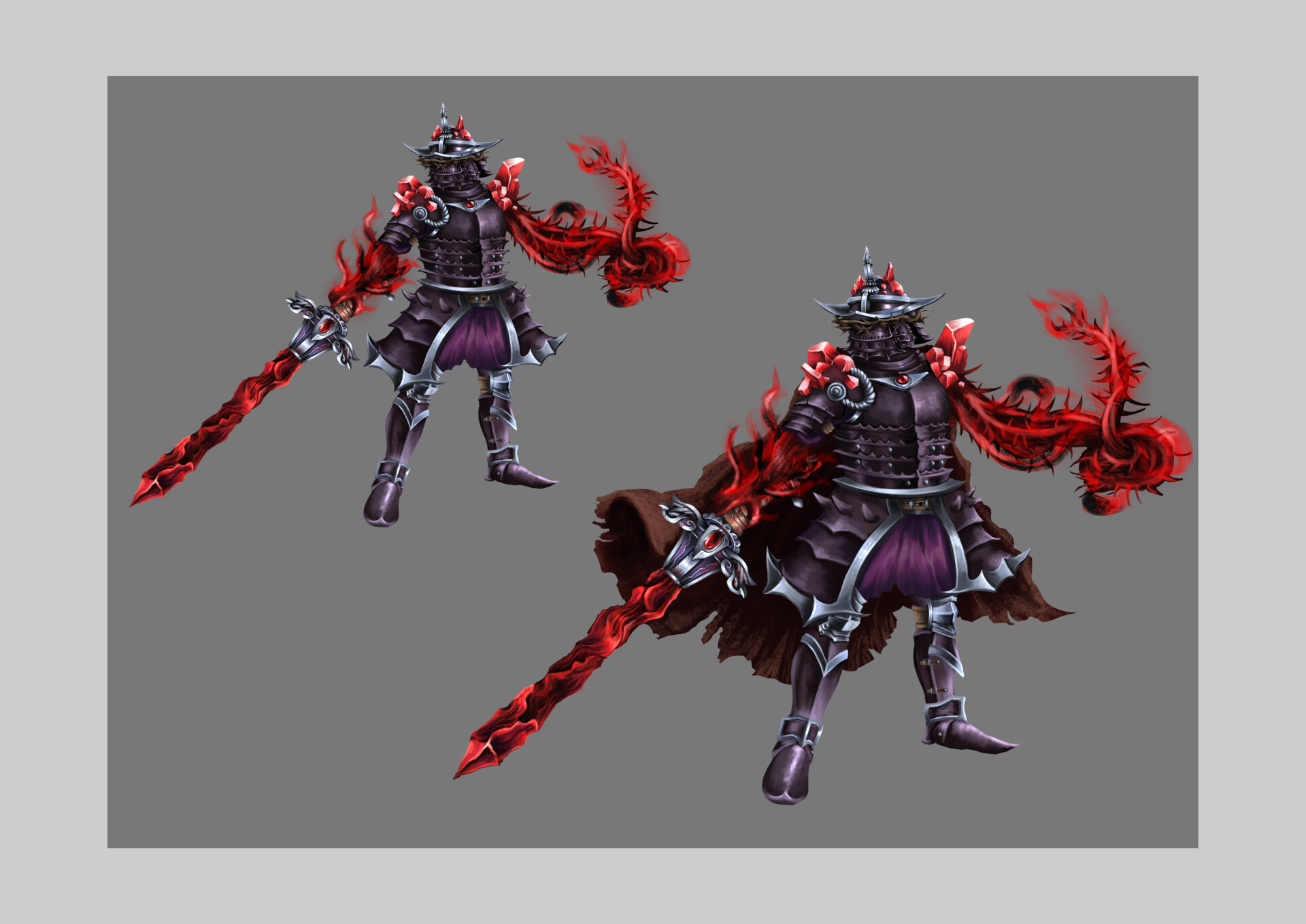 ArtStation - The exiled BloodKnight