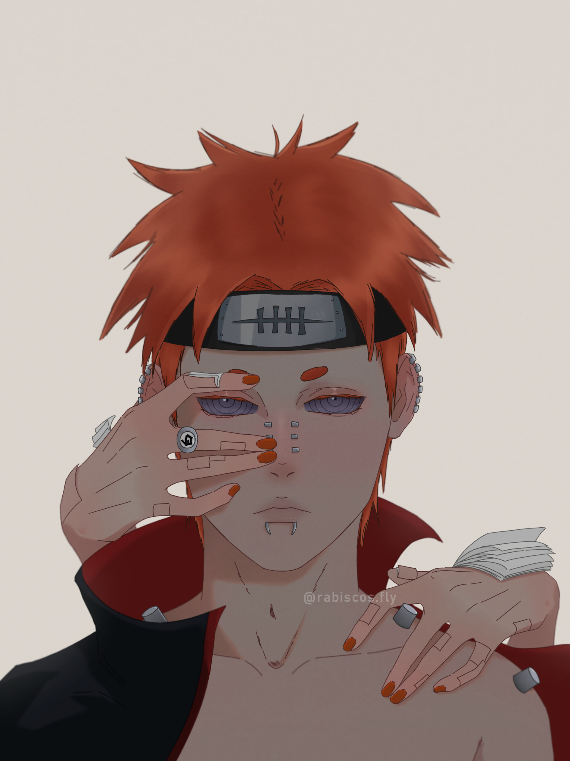 ArtStation - Pain - Naruto Shippuden in my style