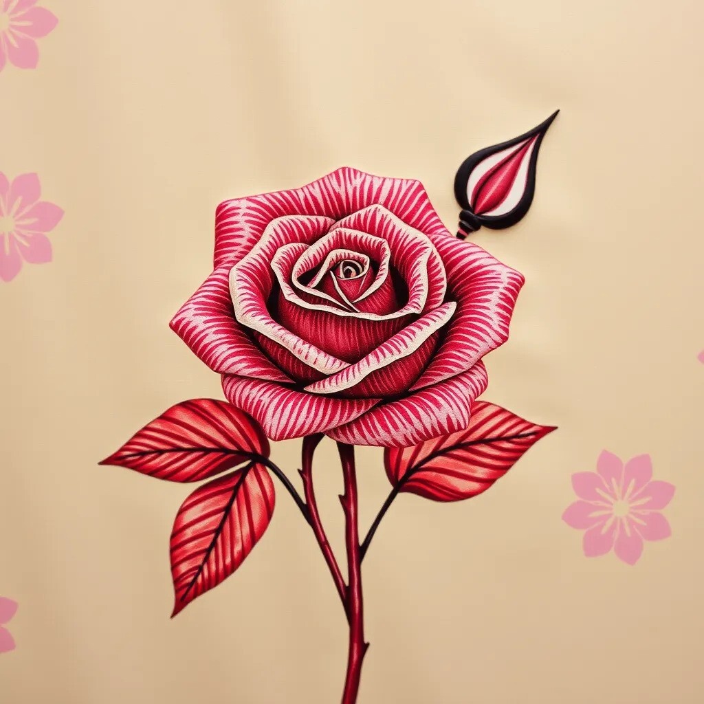 ArtStation - Batik Rose.
