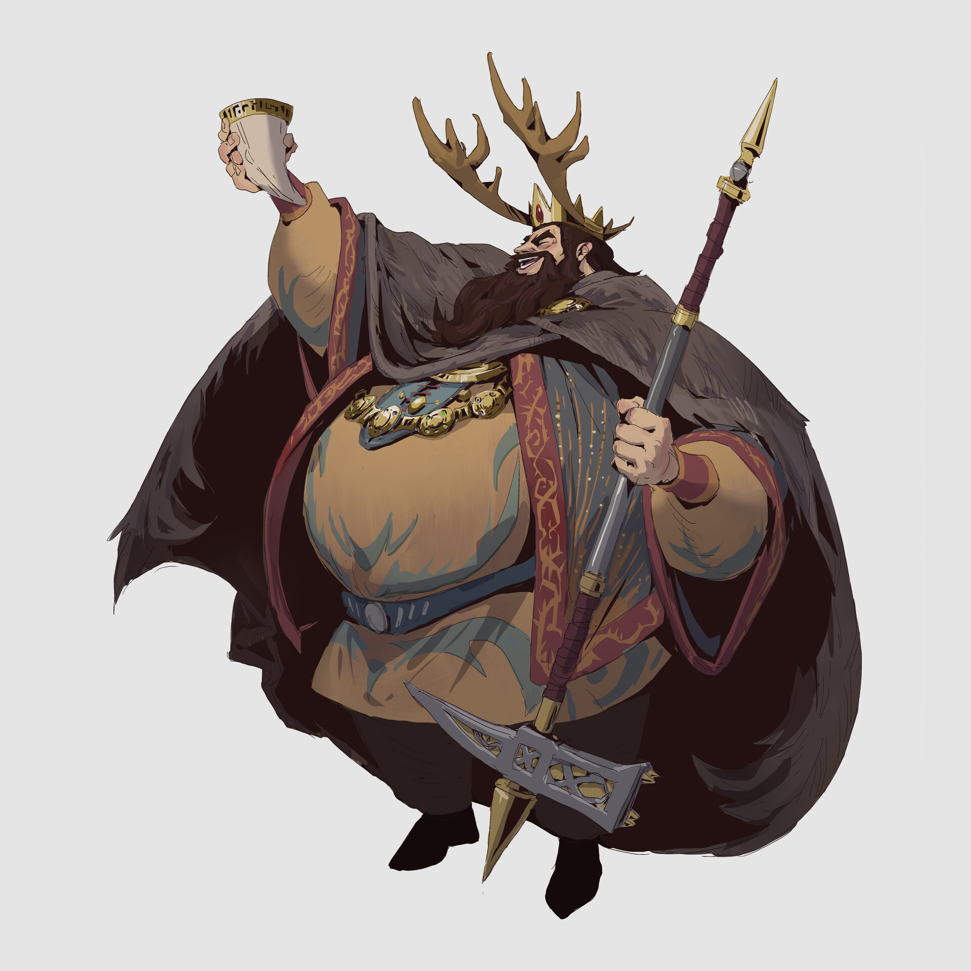 ArtStation - Robert Baratheon