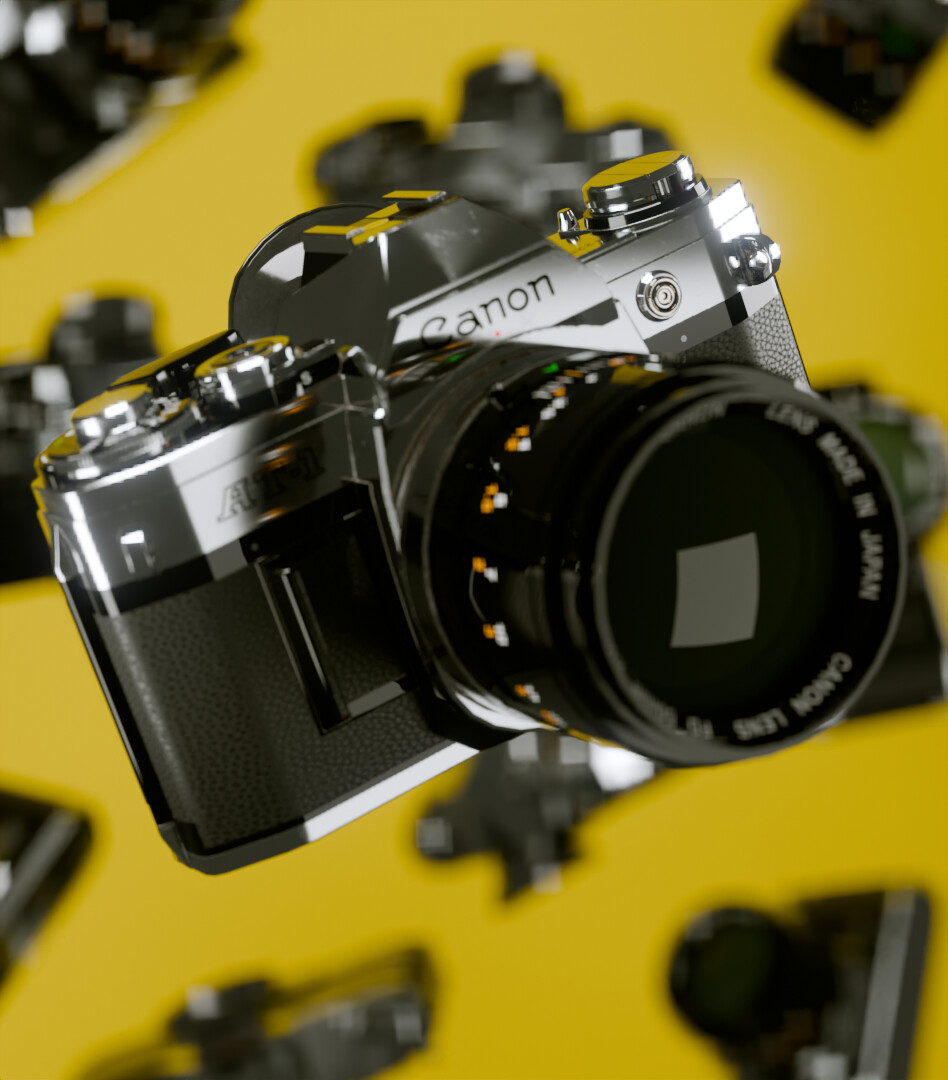 ArtStation - Canon AT-1 Product Render