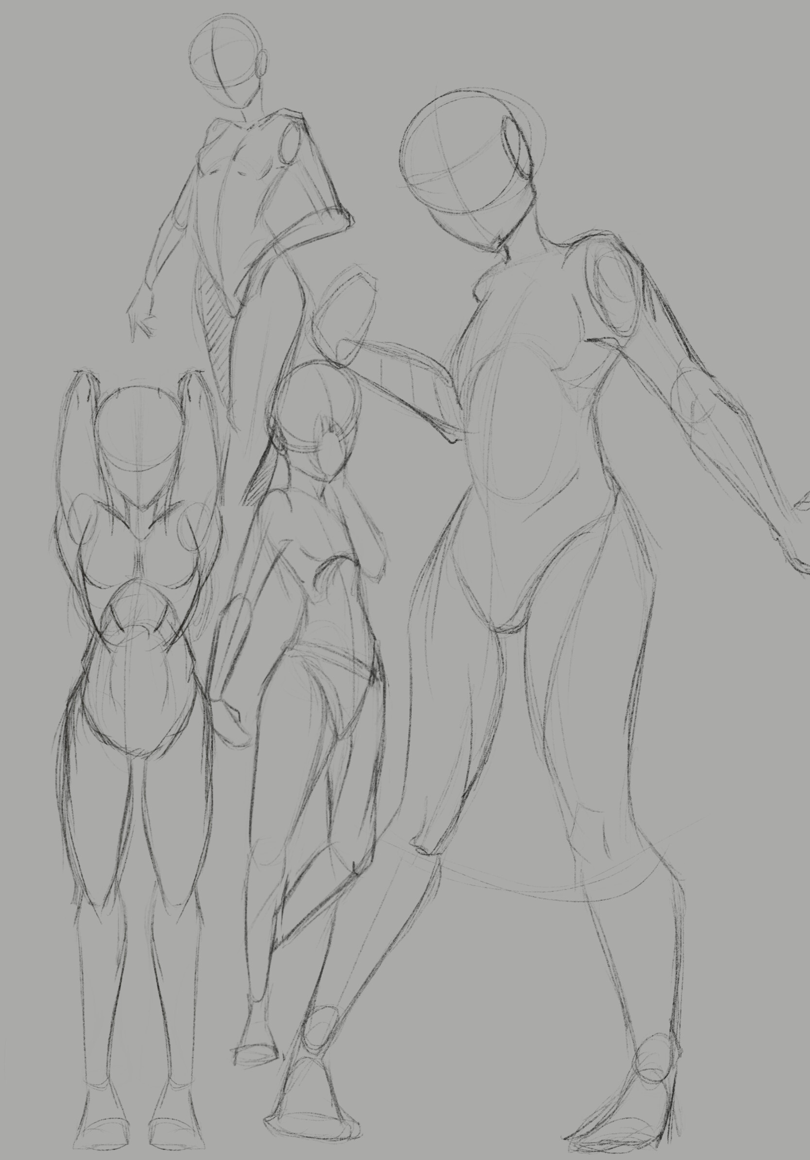 ArtStation - POSES STUDY