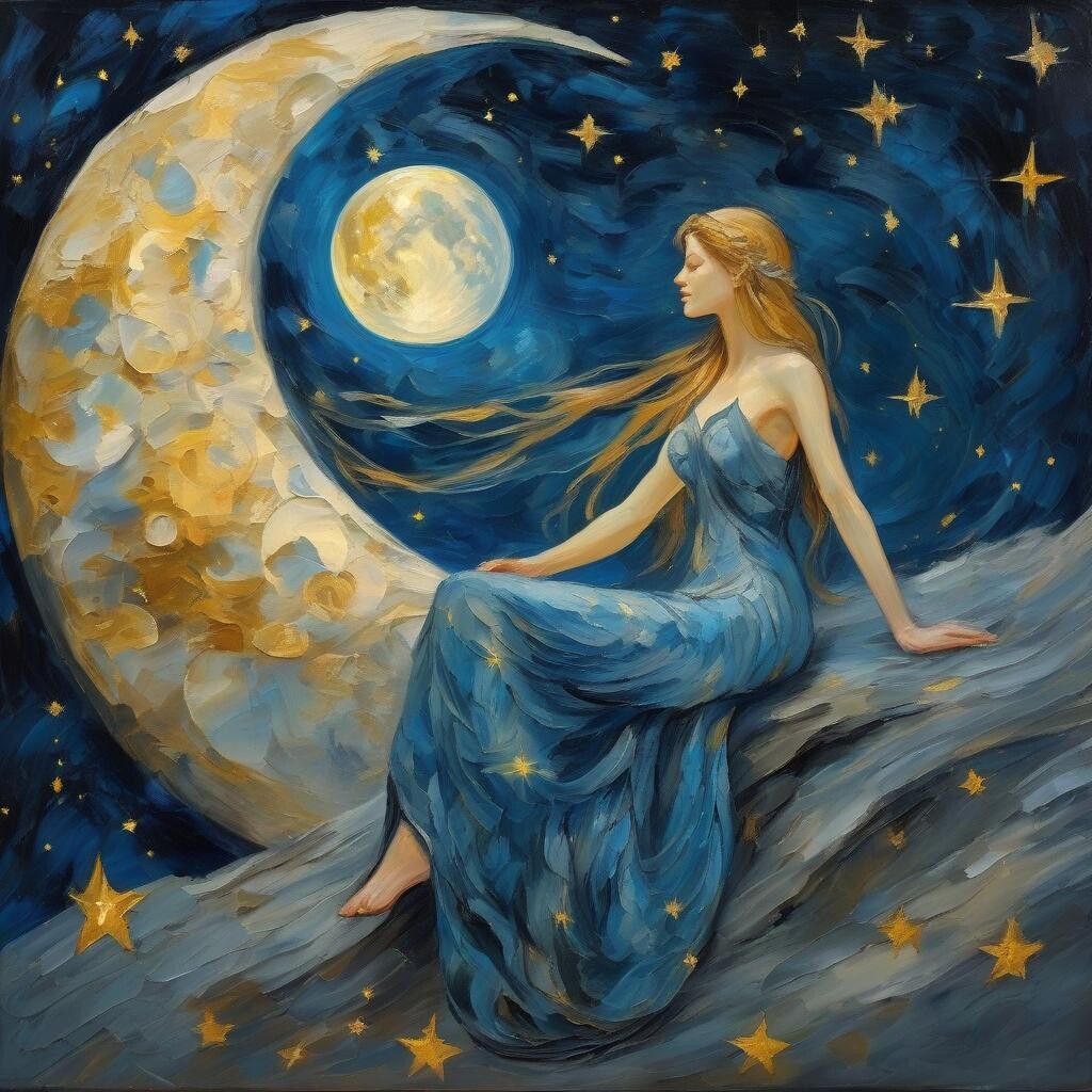 ArtStation - Moon Goddess