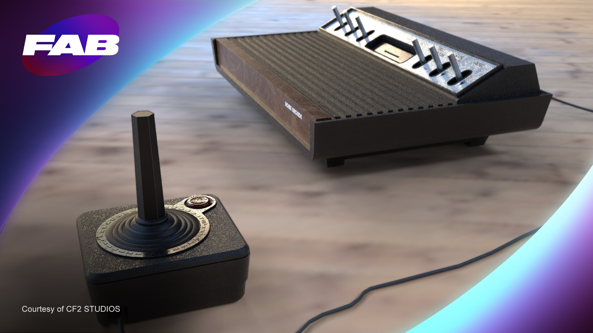 ArtStation - Atari 2600 Game Console