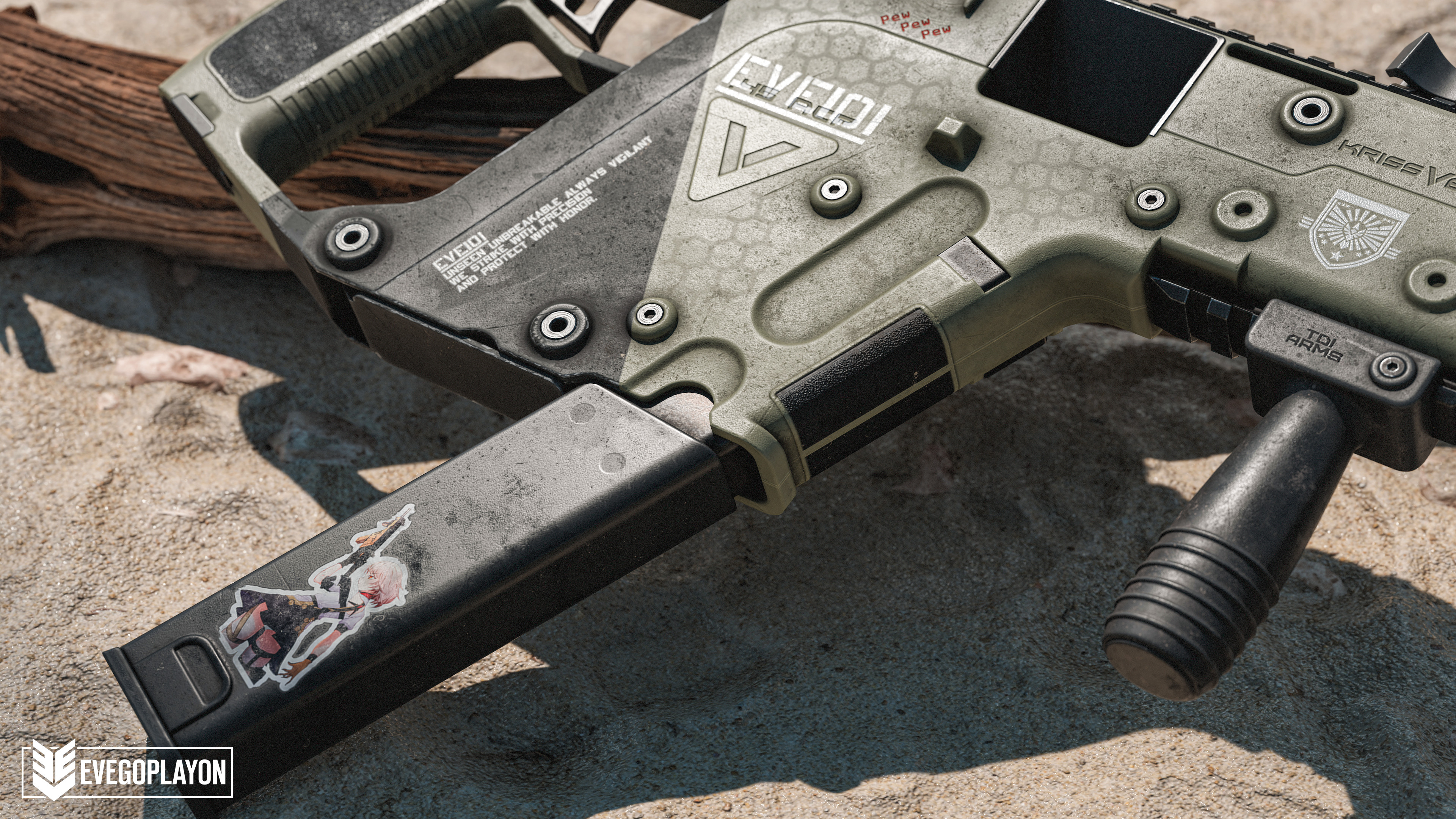 kriss vector custom cerakote