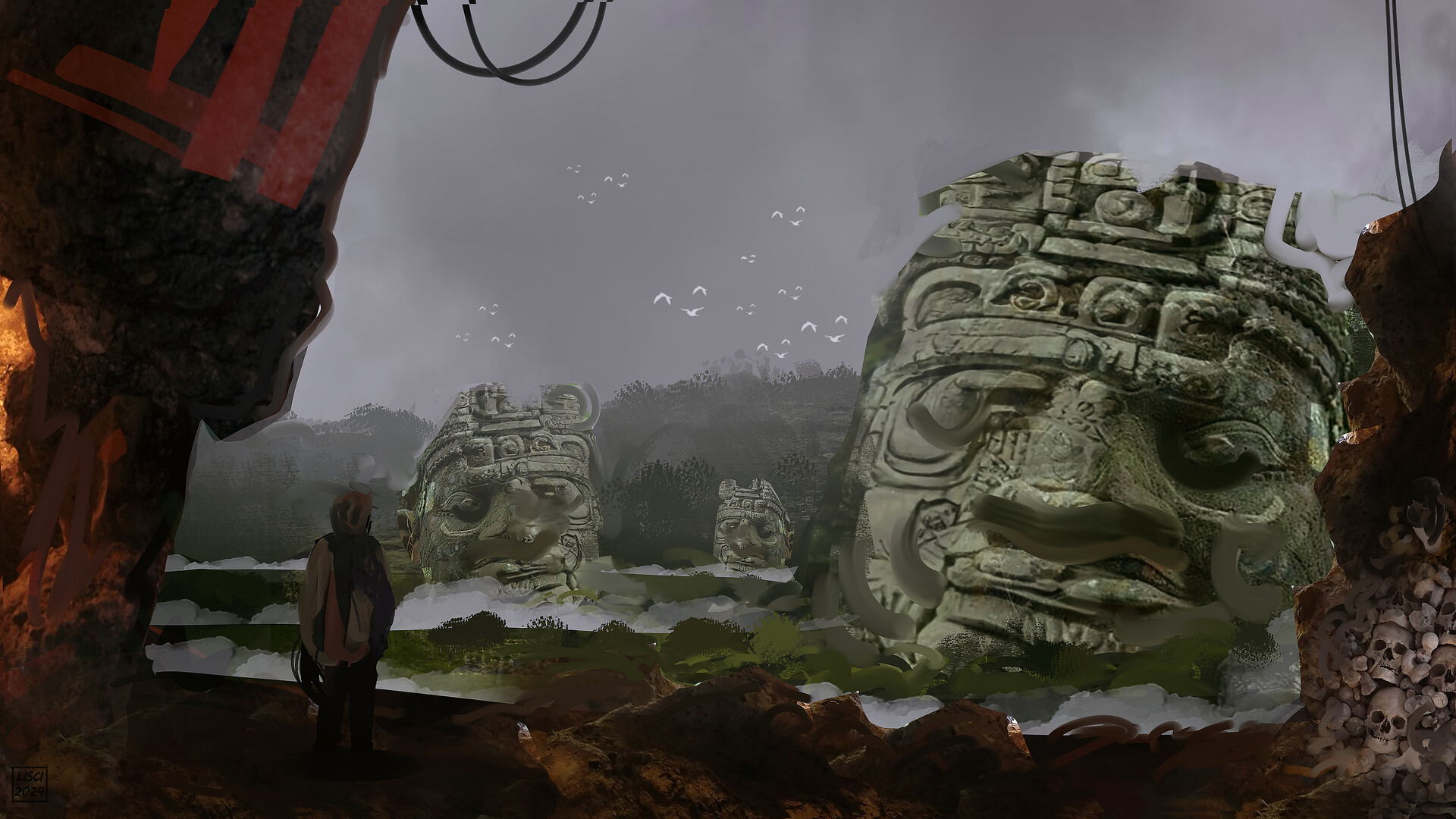 ArtStation - Aztec Valley