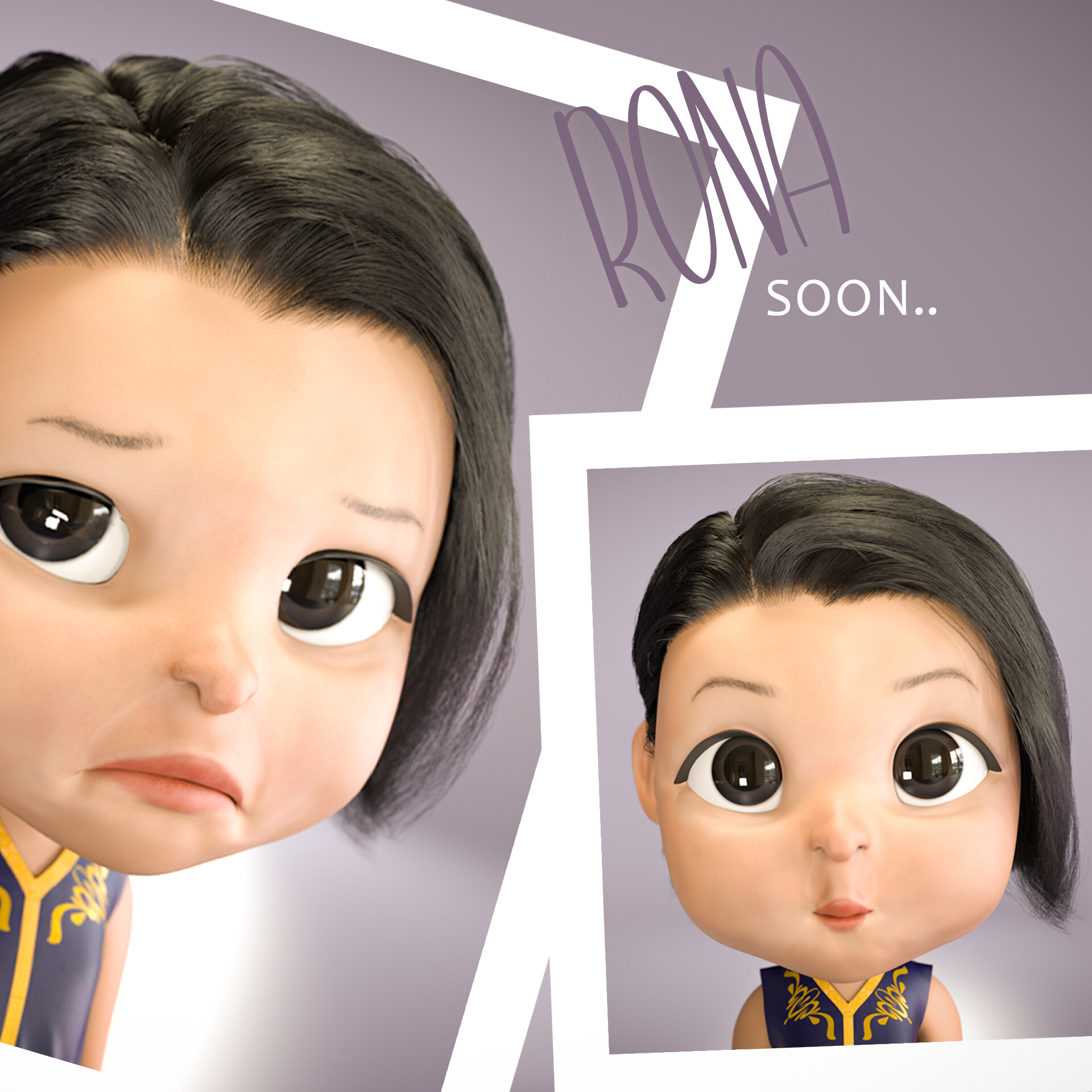 ArtStation - RONA character