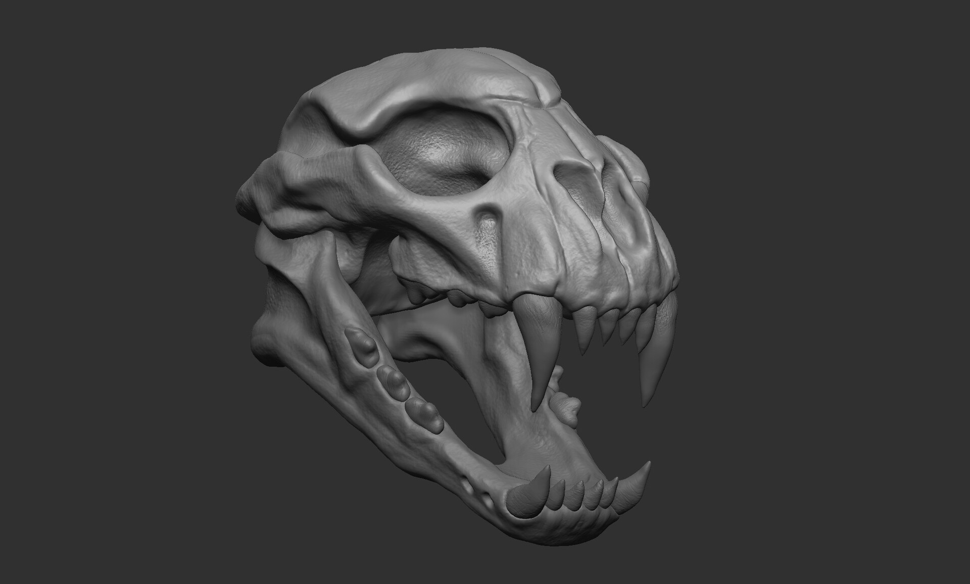 ArtStation - Monster Skull Exploration