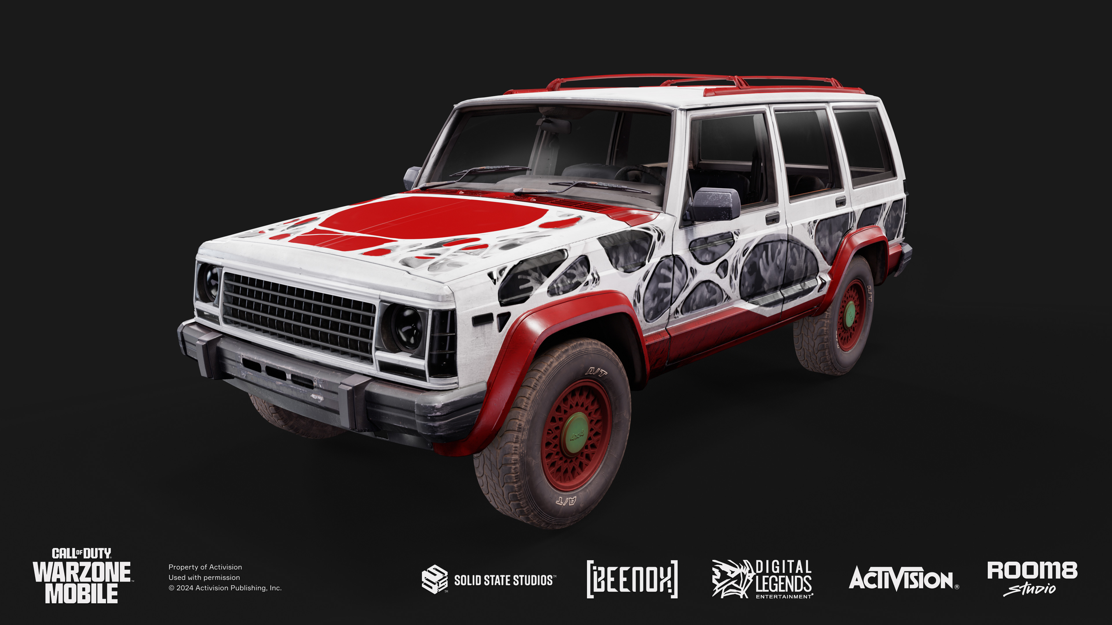 Room 8 Studio - Portfolio - SUV 1995 (Call of Duty: Warzone Mobile)