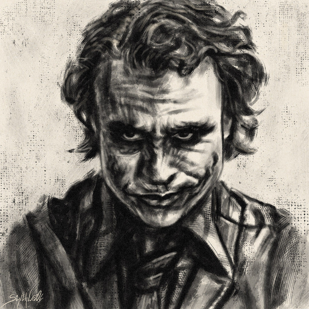 ArtStation - Hit Lager. Joker. Portrait