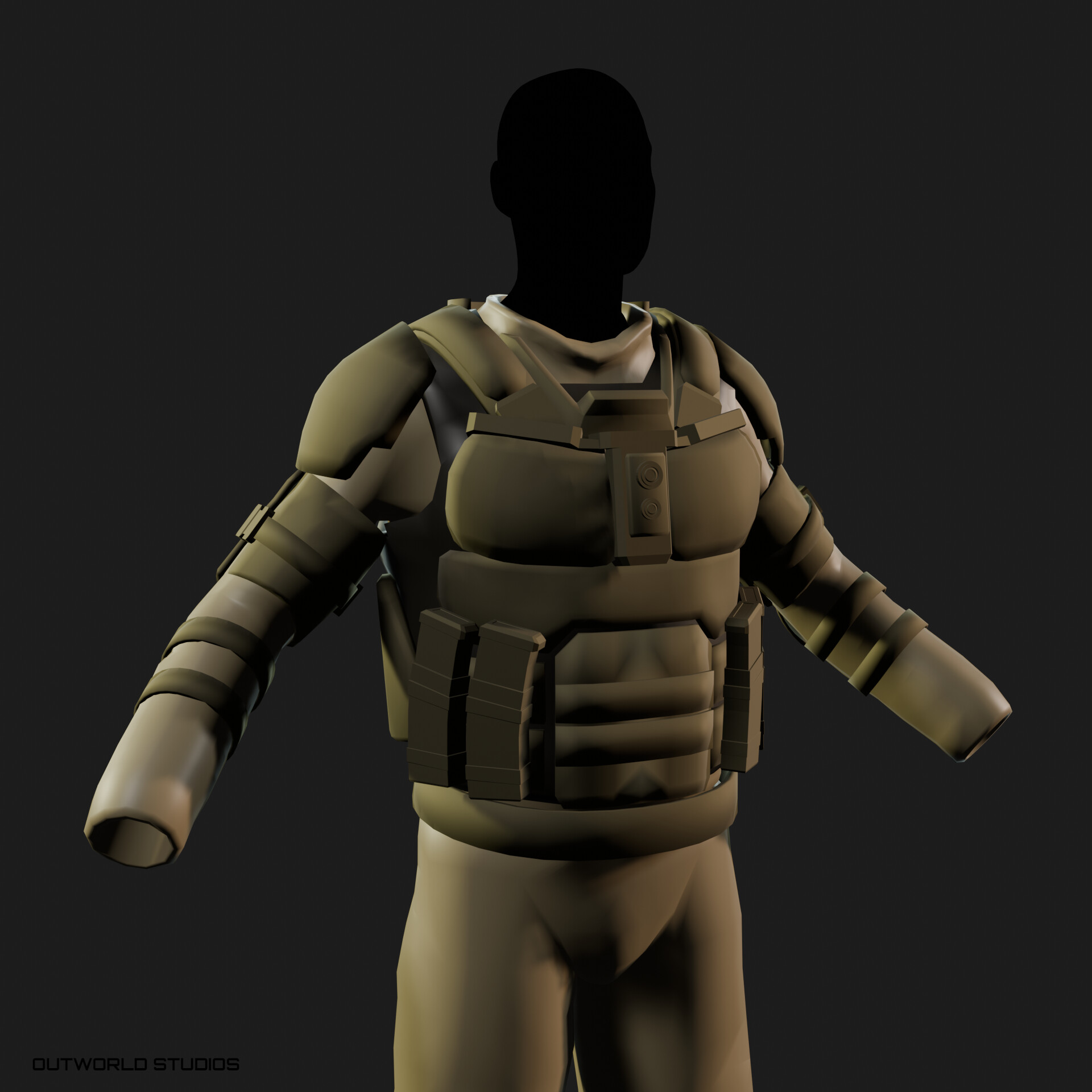 Outworld Studios - Scifi EVA Combat Suit Wip