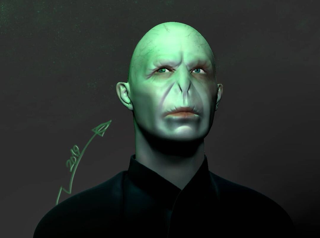 ArtStation - Voldemort concept Created in Zbrush