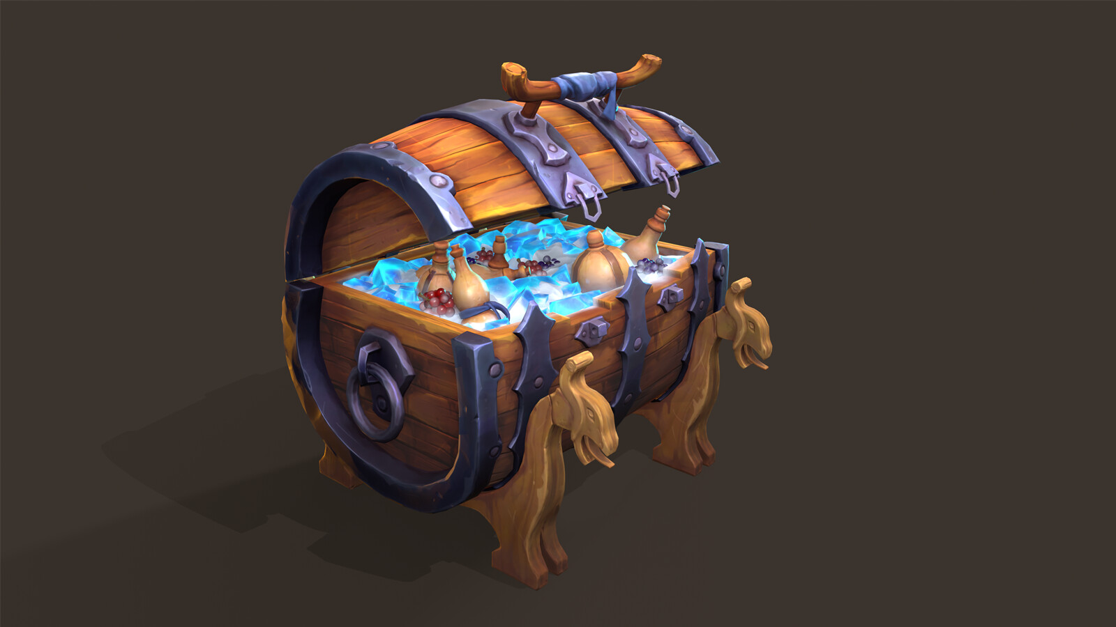 ArtStation - stylized 3d modeling Practice 1