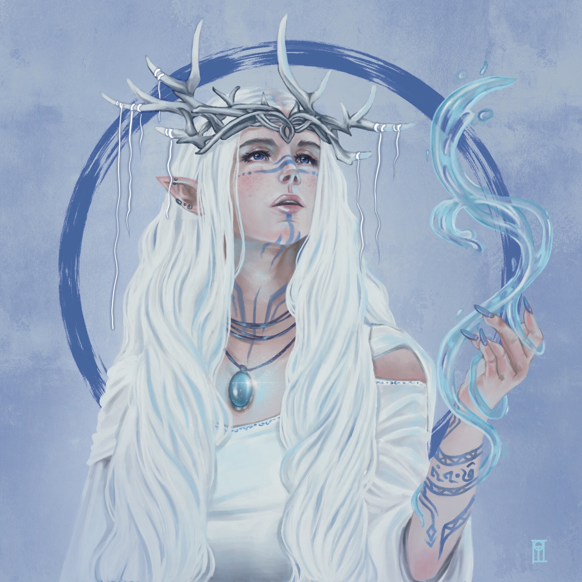 ArtStation - Water elf