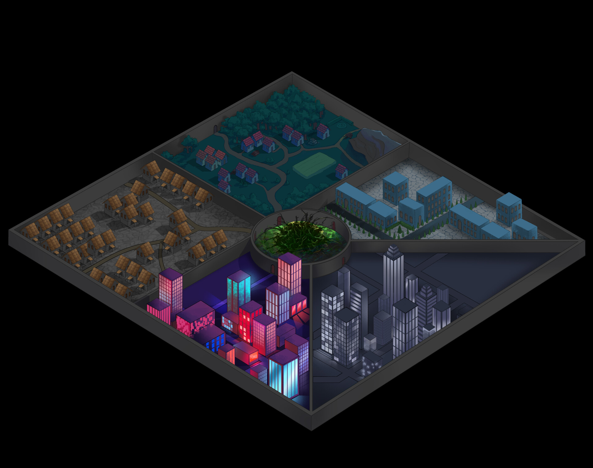 ArtStation - the city