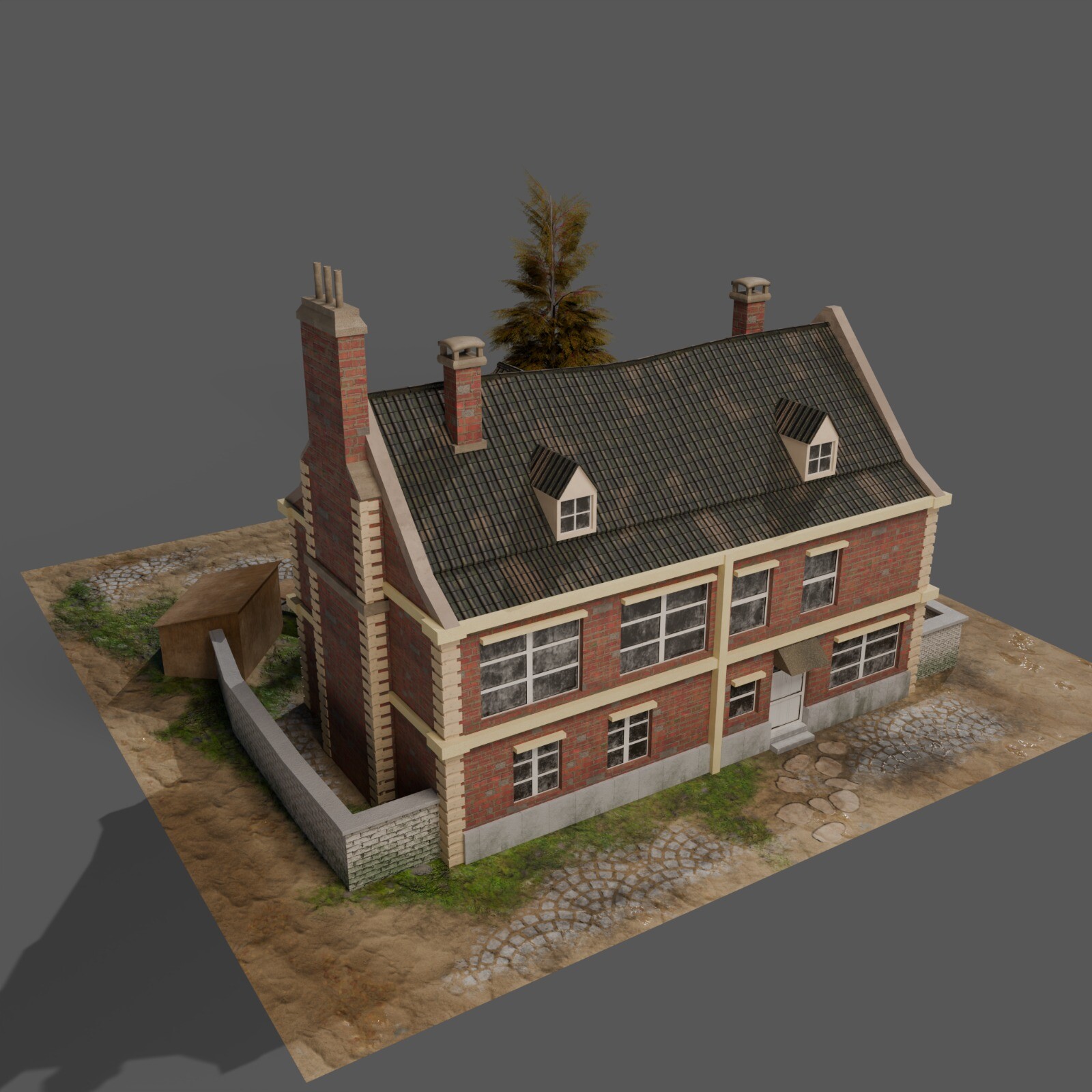 ArtStation - 3D Game ready house models