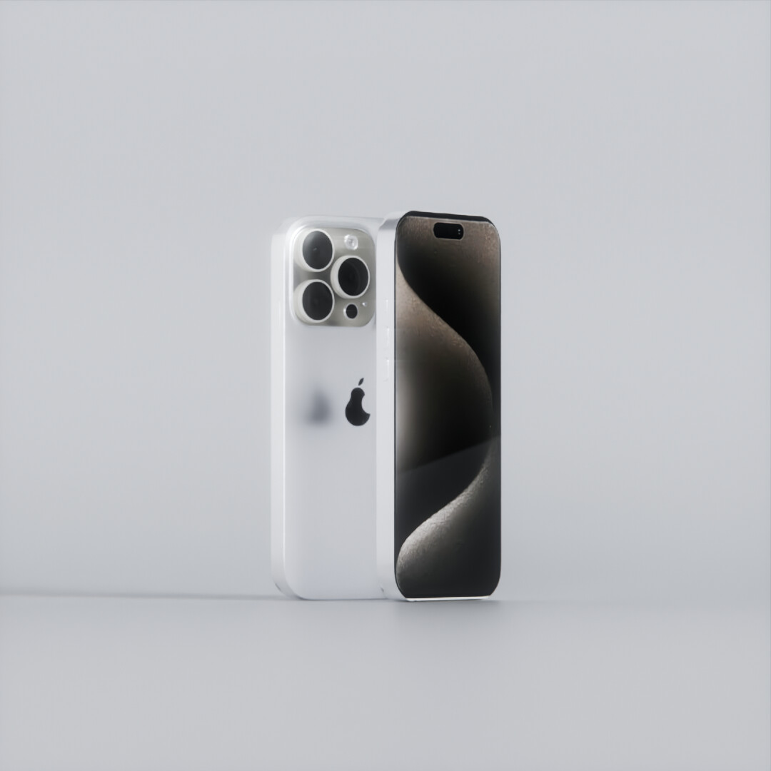 ArtStation - PEAR PHONE 15 PRO MAX RENDER