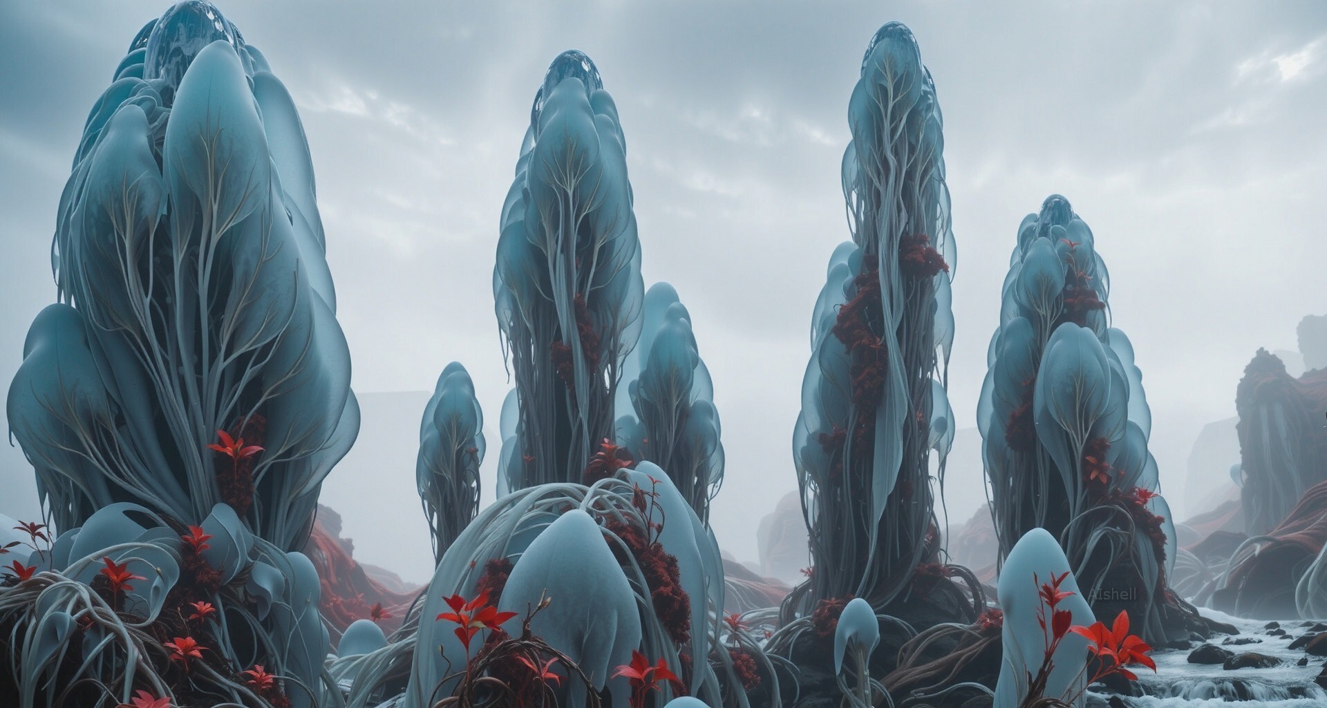ArtStation - Alien biome