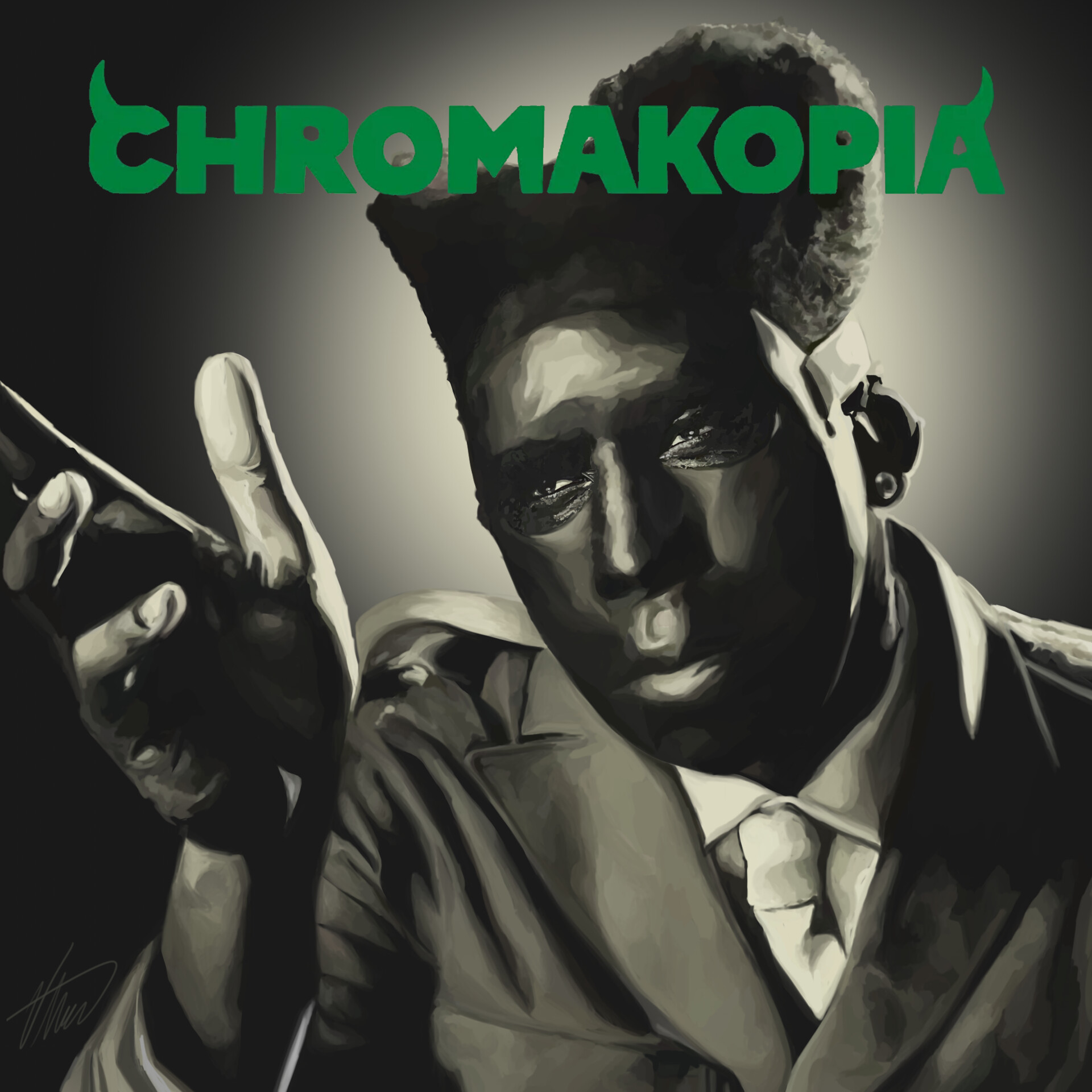 ArtStation - CHROMAKOPIA - cover drawn by me!