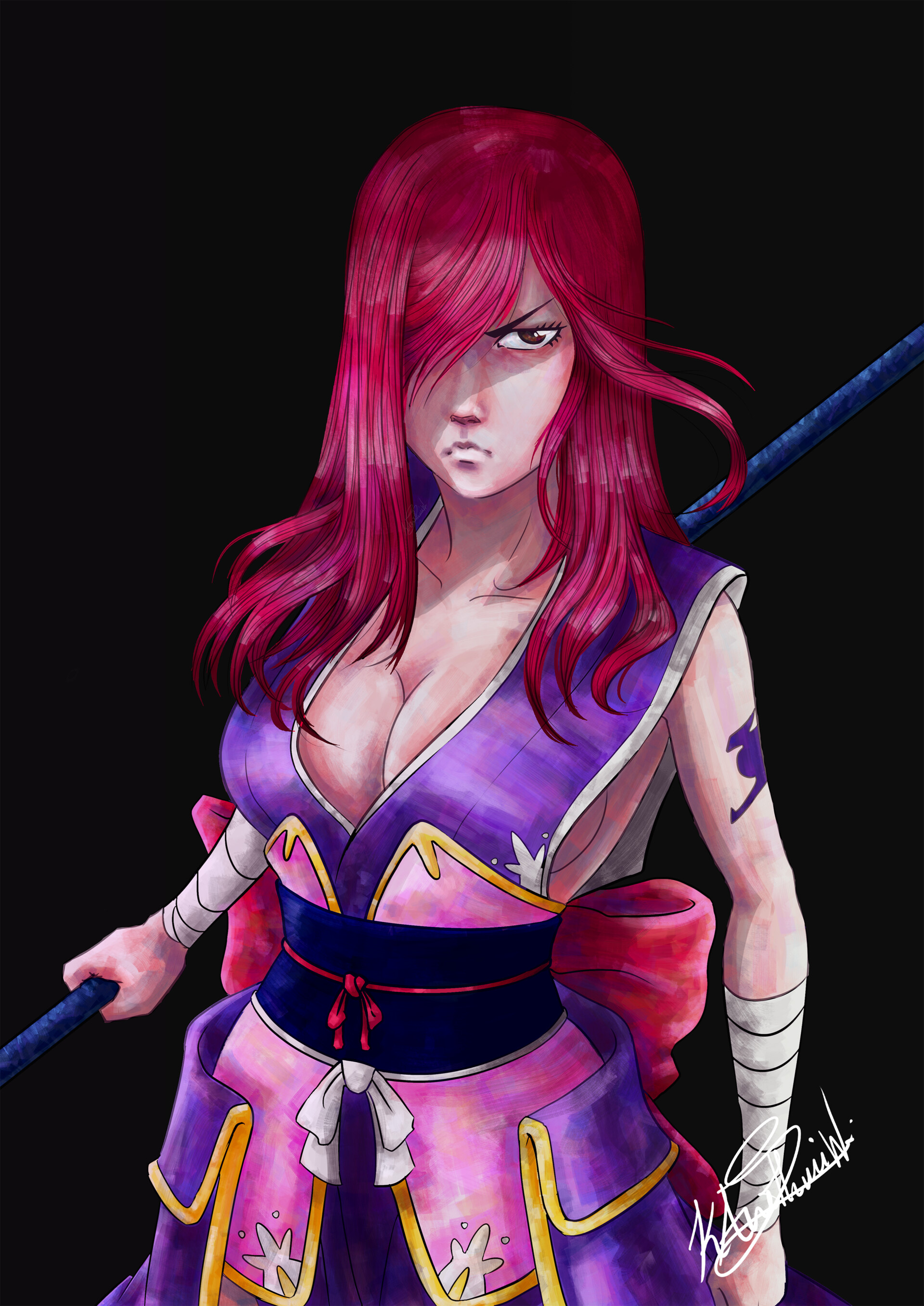 ArtStation - Erza Scarlet