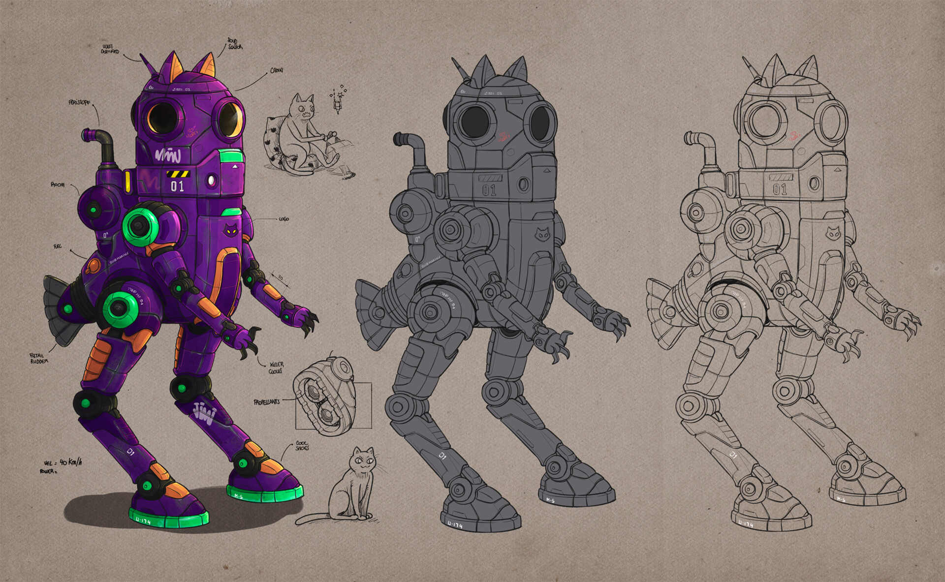 ArtStation - EVA-Cat