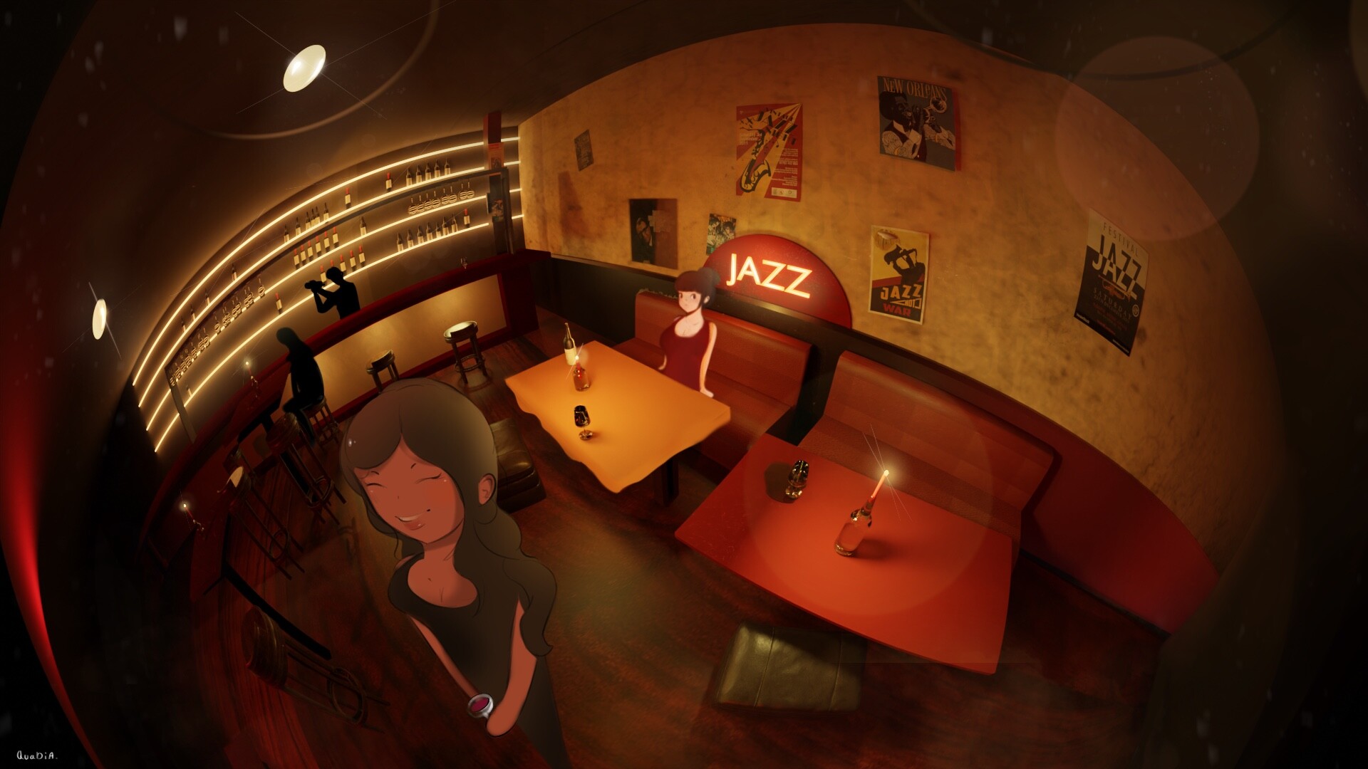 ArtStation - Jazz BAR