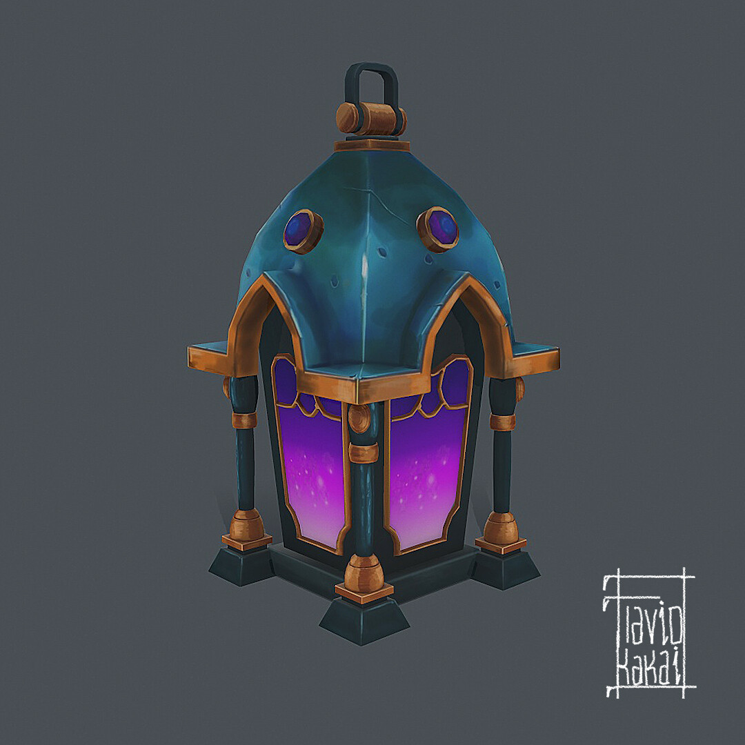 ArtStation - Lantern, game asset