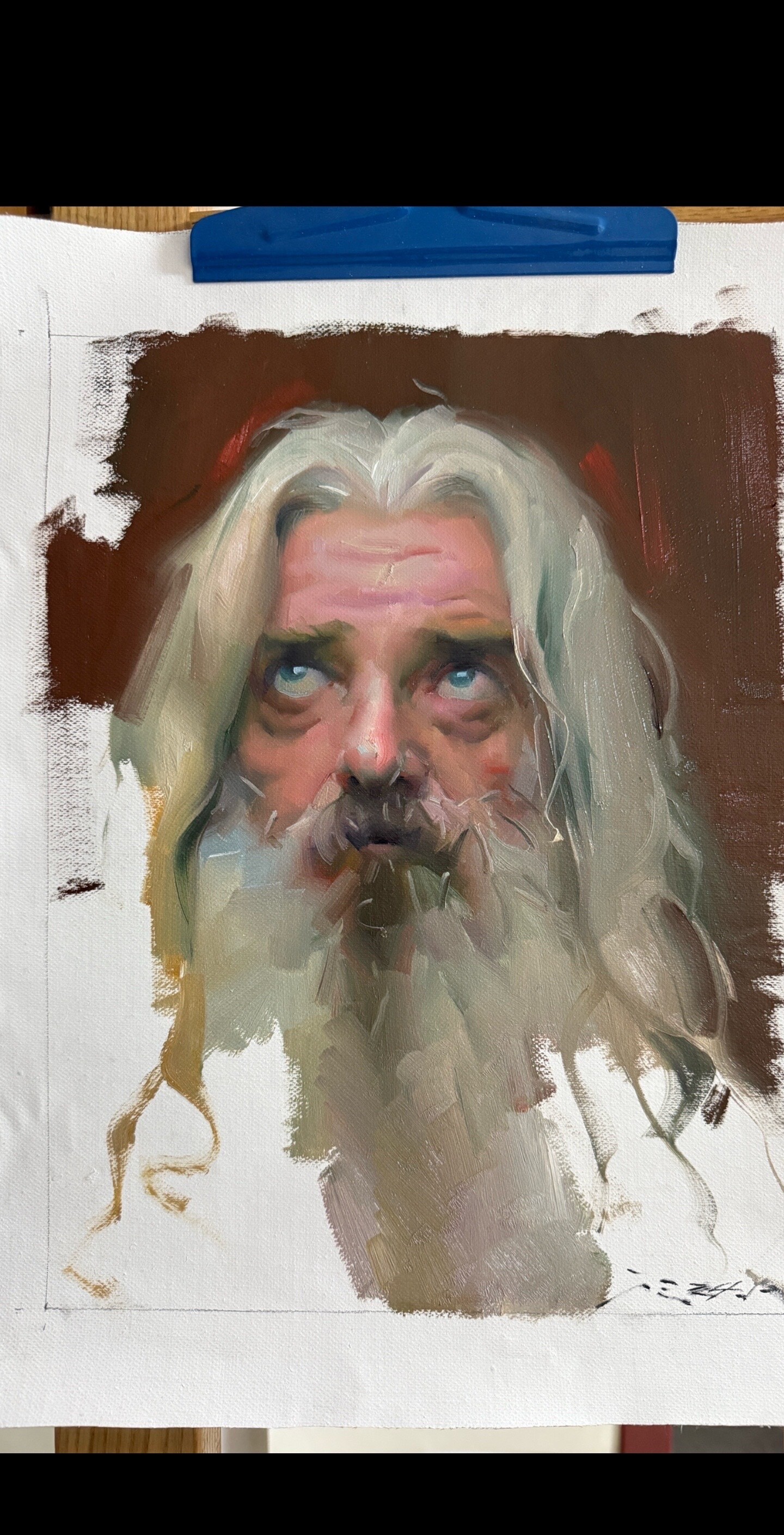 ArtStation - long white hair