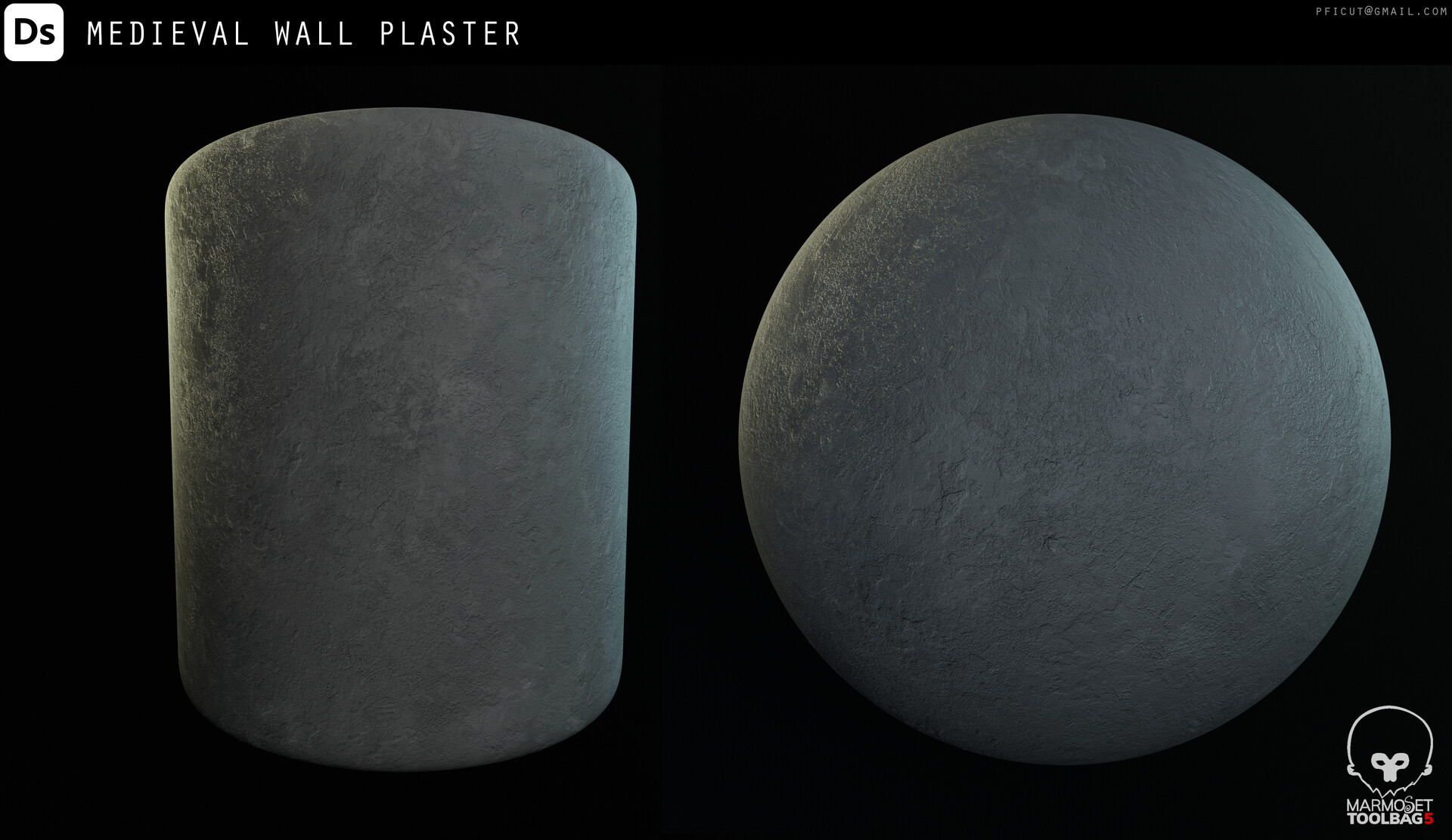 Paul Ficuț - DEFILED TEMPLE - PROCEDURAL MATERIAL TEXTURES