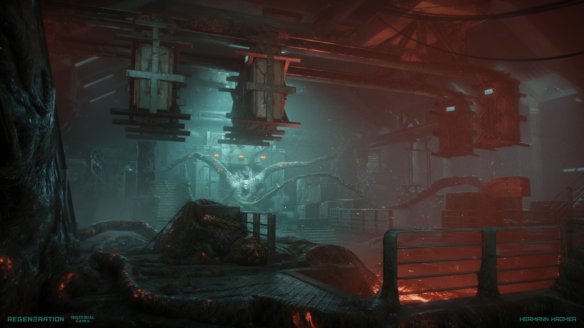 Hermann Kromer - Regeneration - Factory - Concept Art