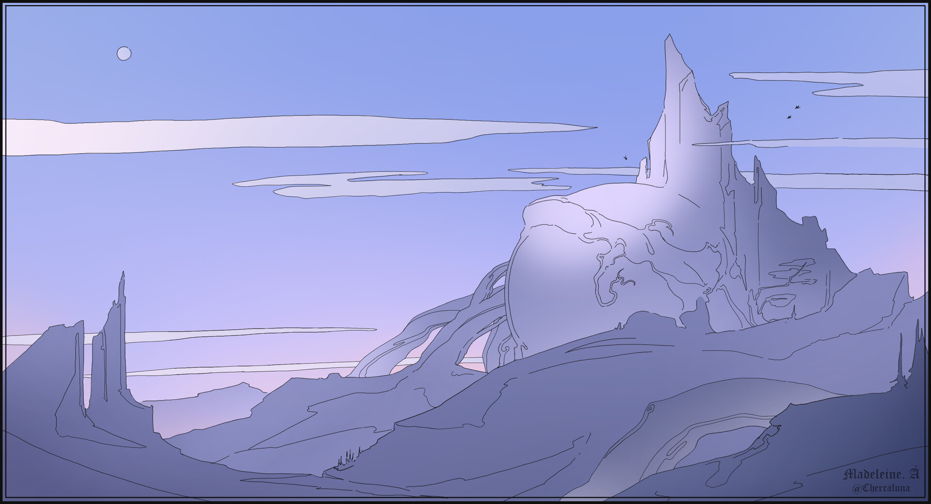 ArtStation - A bunch of scapes